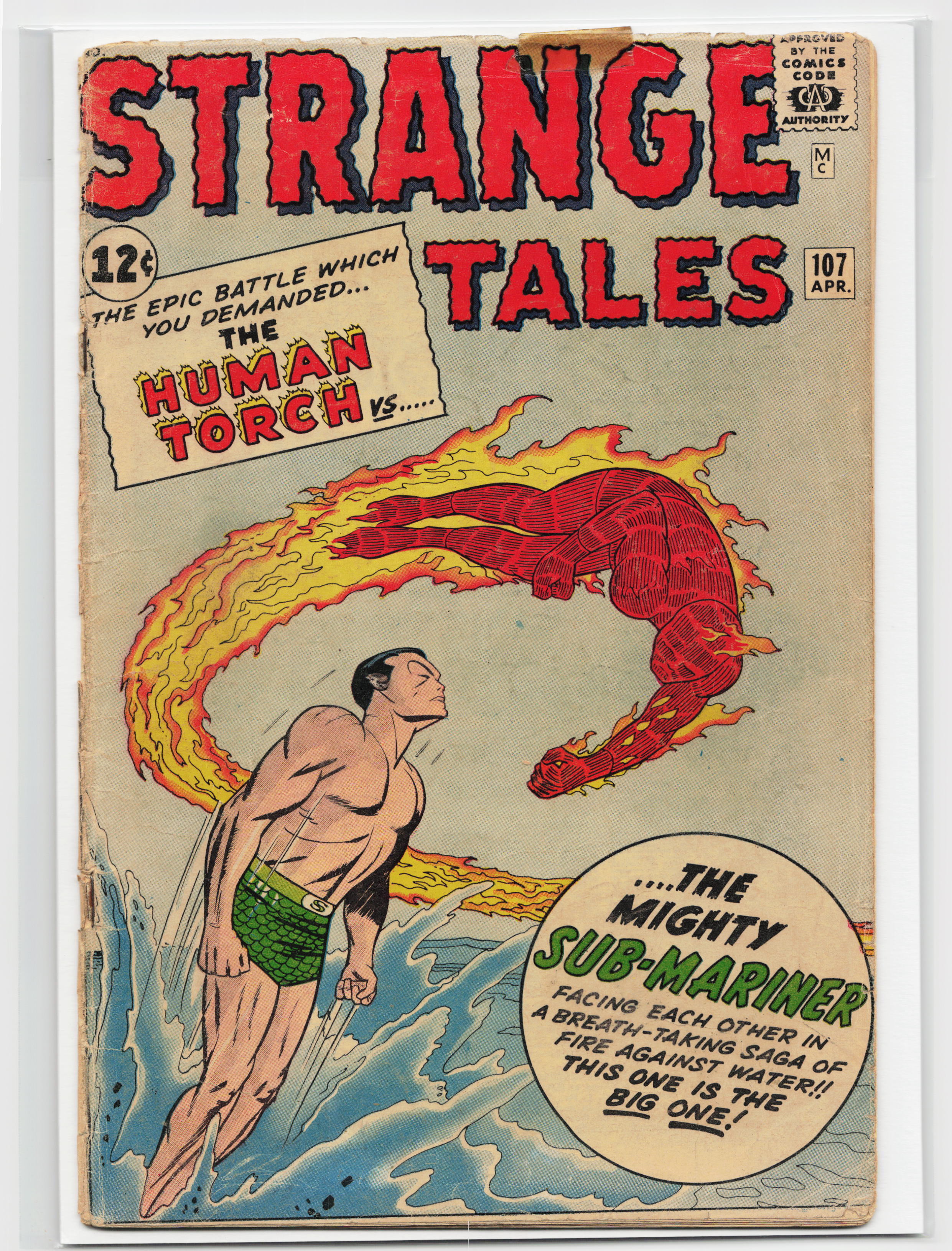 Strange Tales #107 (1963) Human Torch | Comic Books - Silver Age ...