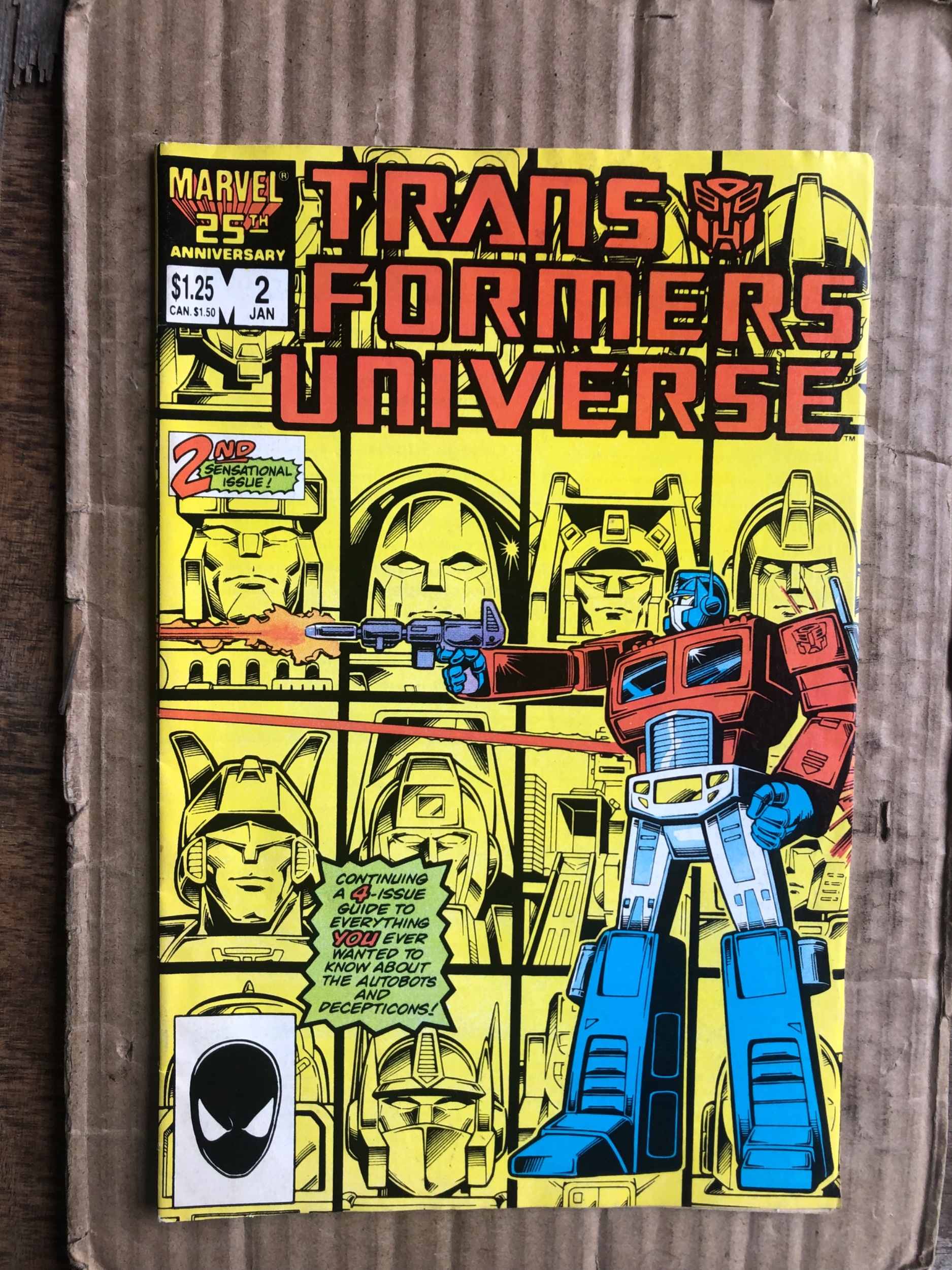 Transformers Universe #2 (1987) | Comic Books - Copper Age, Marvel ...