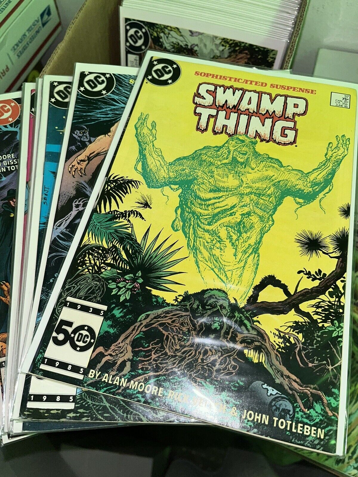 Saga of Swamp Thing (1982) Lot Complete Series Set w/1-171 Vol 2, 20 21 ...