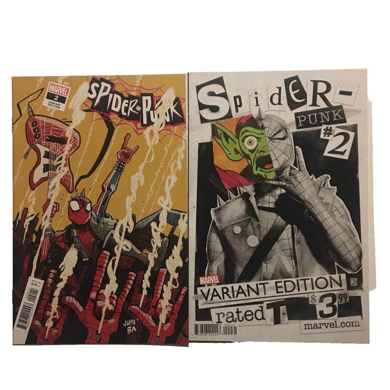 Spider-Punk 2 Juni Ba & John Tyler Christopher Variant Covers Set 1st ...