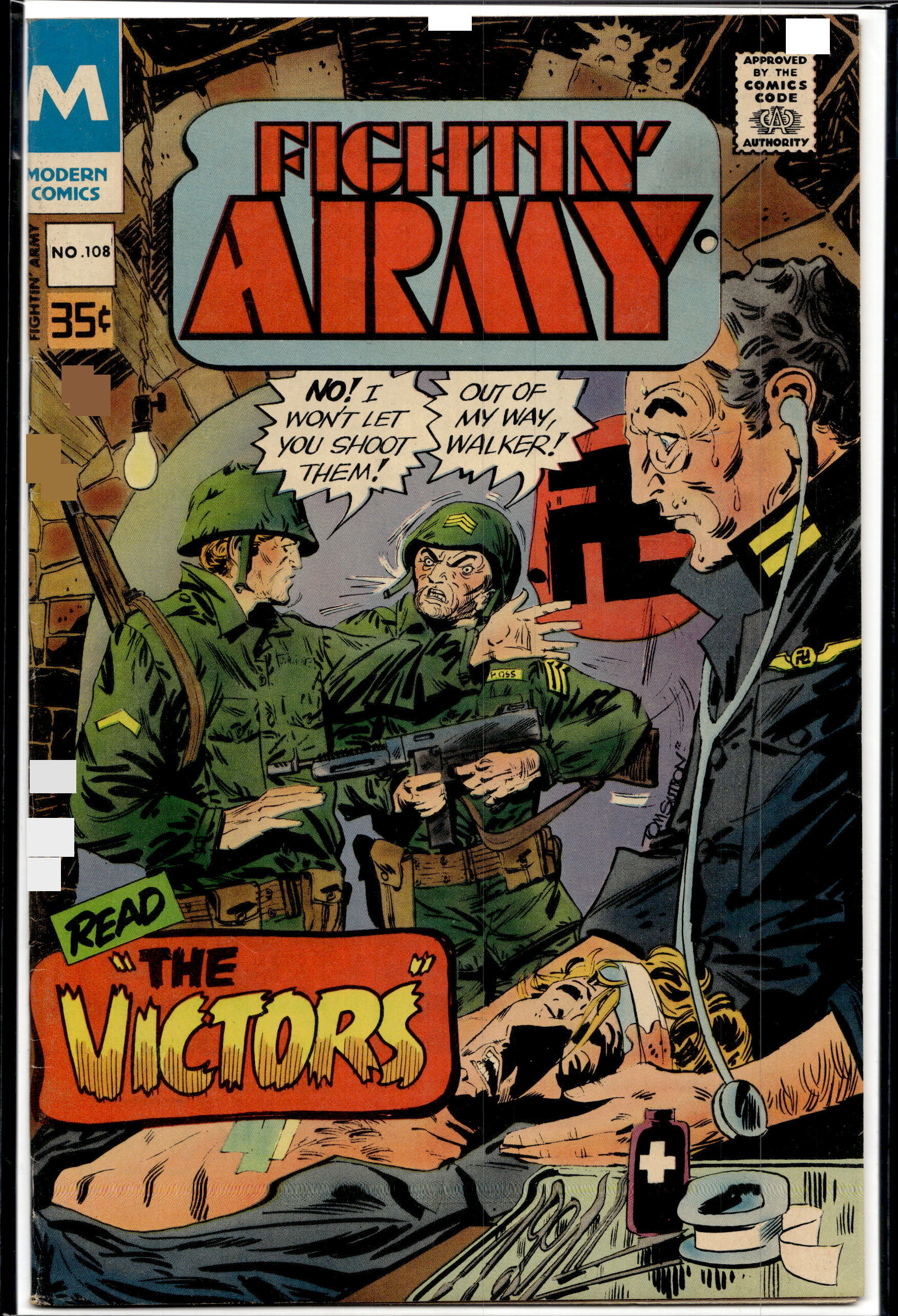 Fightin' Army #108 (1973) | Comic Books - Bronze Age, Charlton, War ...