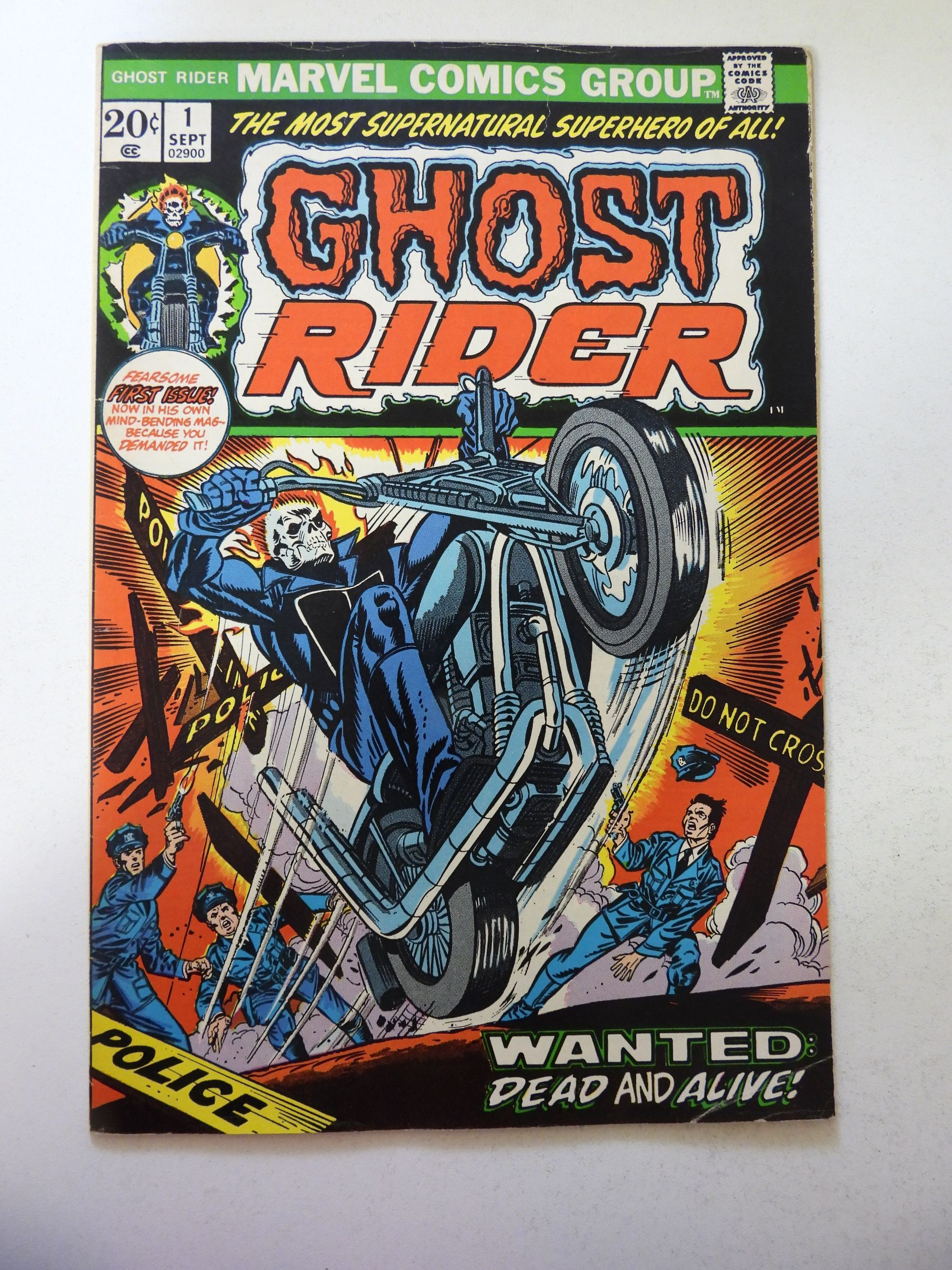 Ghost Rider #1 (1973) FN+ Condition | Comic Books - Bronze Age, Marvel ...