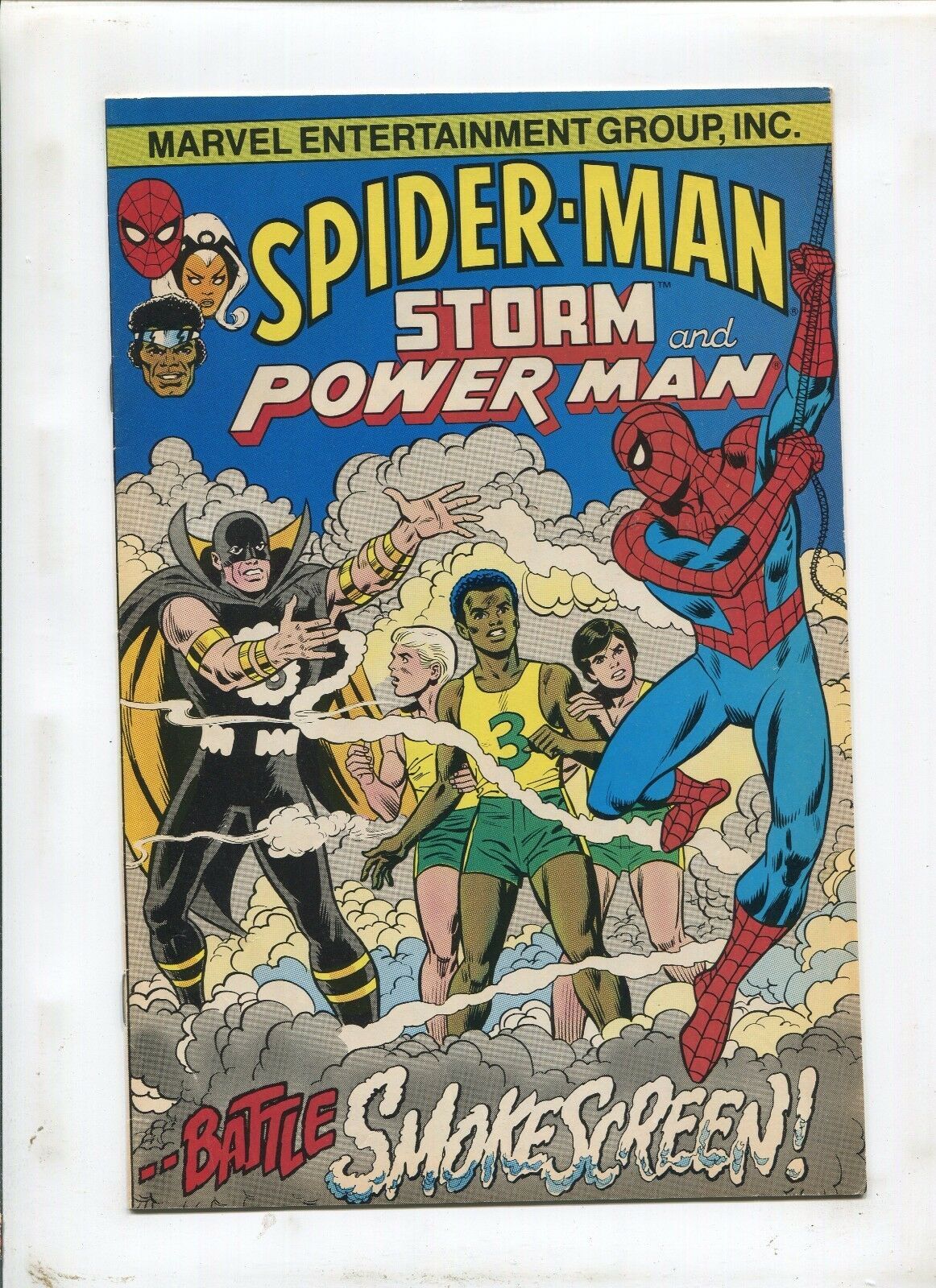 Spider-Man, Storm and Power MAN (9.2) Battle Smokescreen! | Comic Books ...