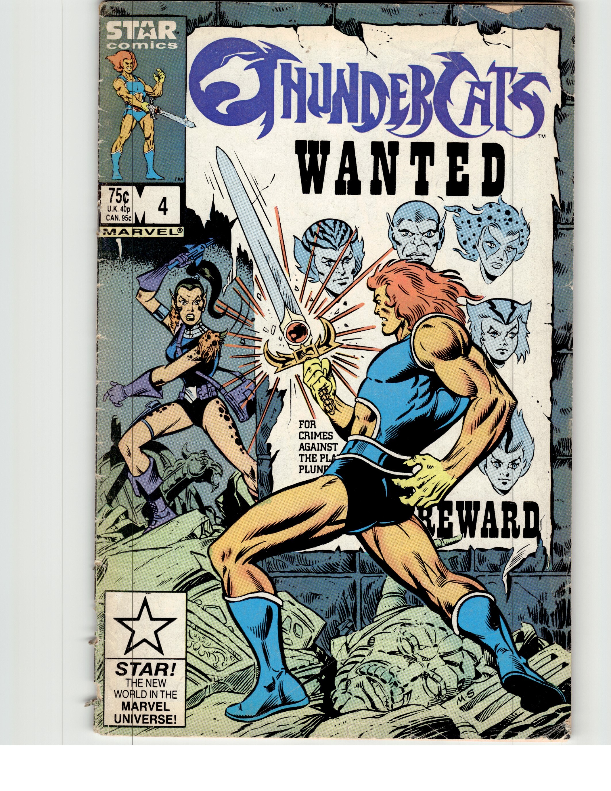 Thundercats #4 (1986) Thundercats | Comic Books - Copper Age, Marvel ...
