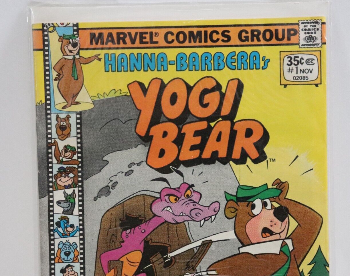 Hanna-Barbera's Yogi Bear #1 Marvel Pub 1977 the Secret of Ghastly ...