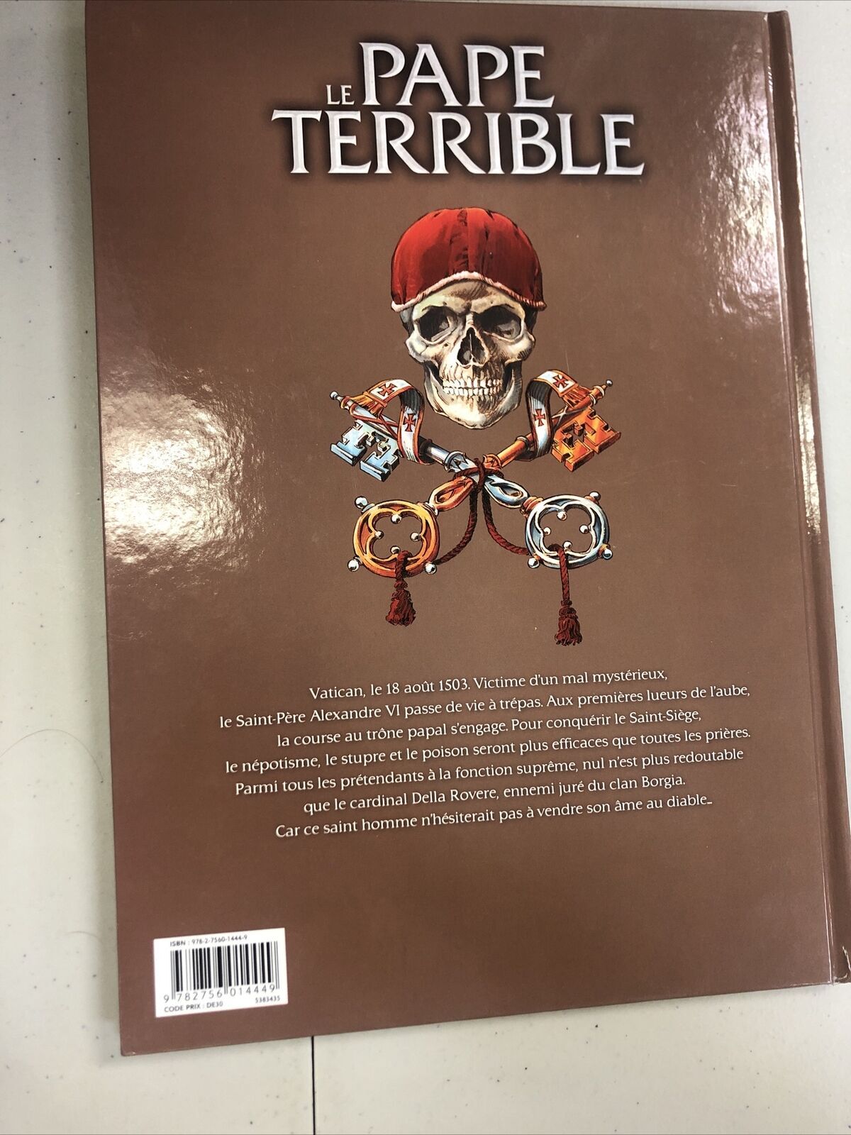 Le Pape Terrible Vol.1 Della Rovere (2009) Delcourt French | International - Comic Books ...