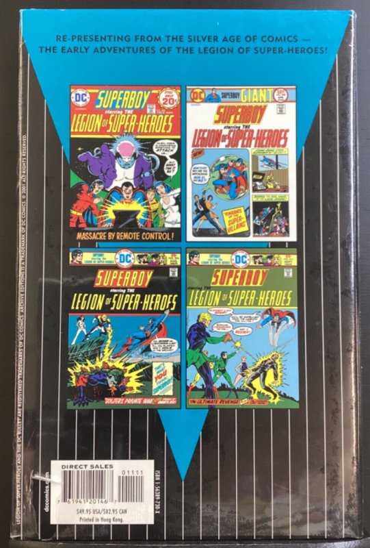 DC Archives Legion of Super-Heroes Vol. 11 Superboy #203-212 HC - 2001 ...