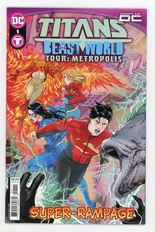 Titans: Beast World Tour: Metropolis #1 Dreamer Superman NM | Comic ...