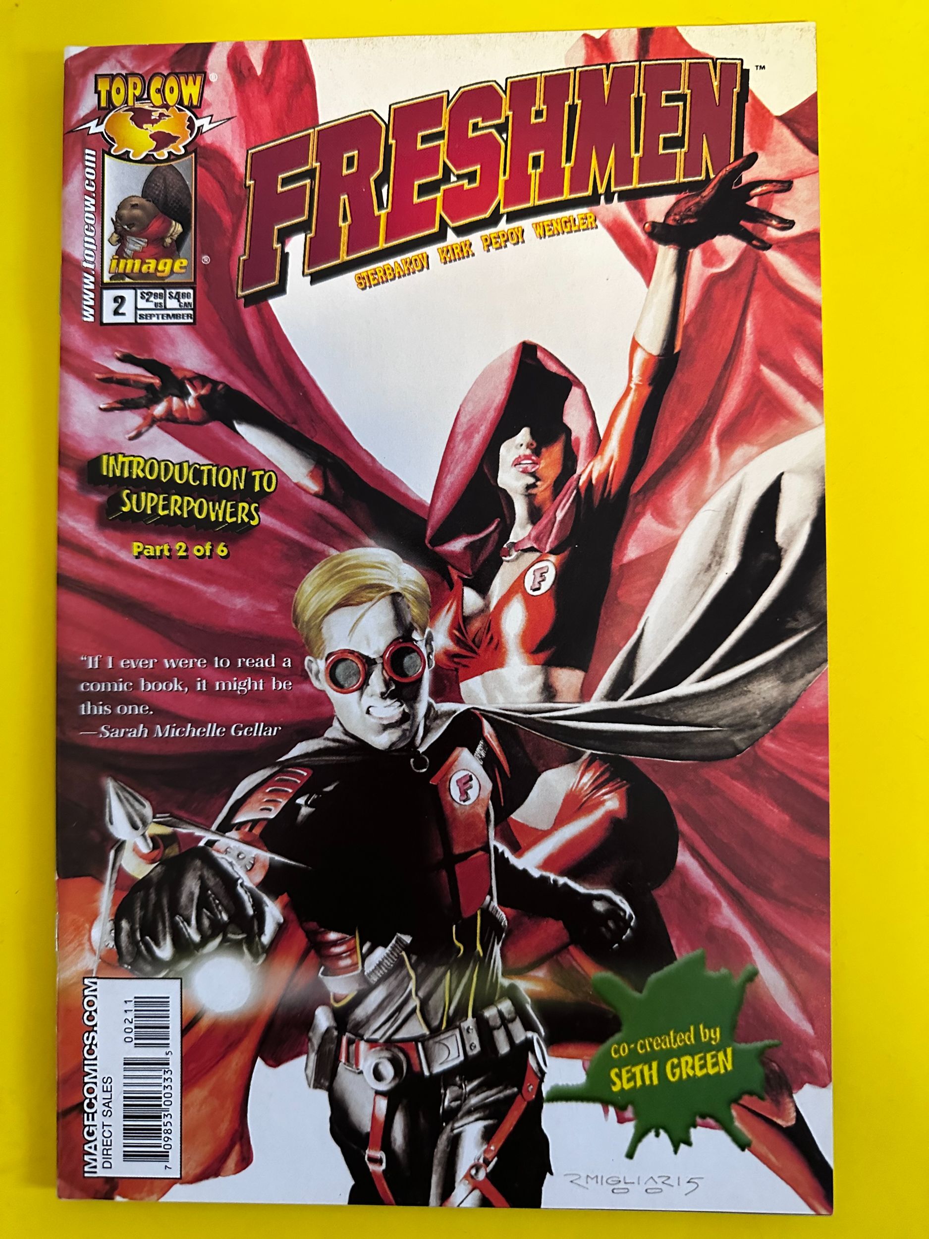 Freshmen: Introduction to Superpowers #2 (2005) VF/+ | Comic Books ...