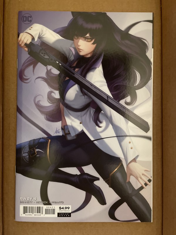 RWBY Comic Lot 2-6 w/ Artgerm Variants (8 Comics) Rare Low Print NM DC ...