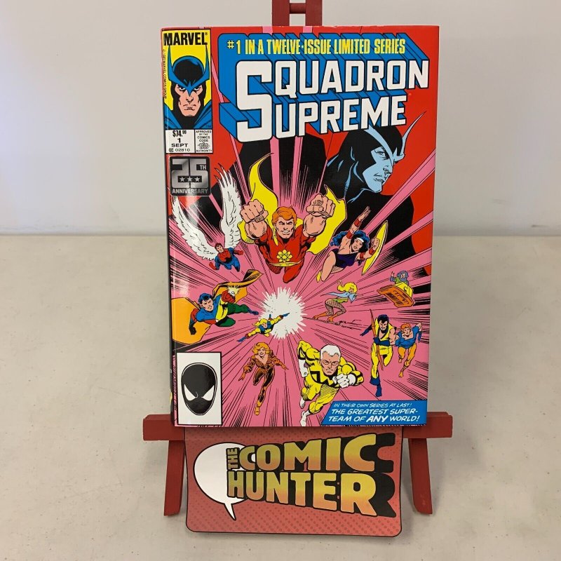 Squadron Supreme Omnibus Marvel 2010 Mark Gruenwald BOB HALL Cover ...