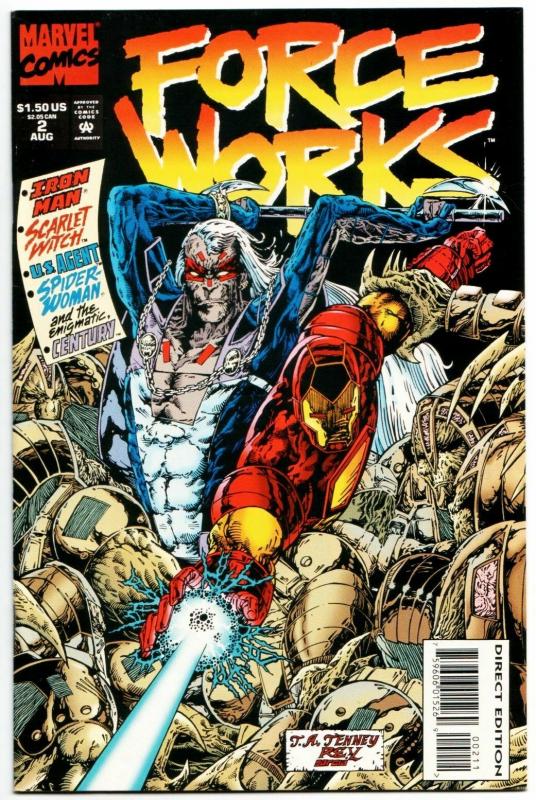 Force Works #2 Avengers / Iron Man / Spider-Woman (Marvel, 1994) VF ...