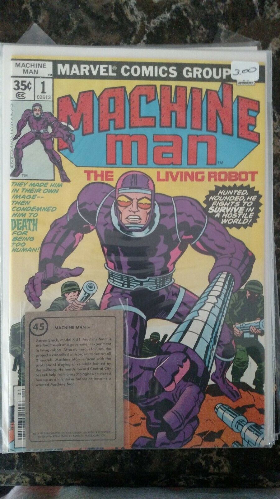 Machine Man #1 Marvel (78) NM | Comic Books - Bronze Age, Marvel ...