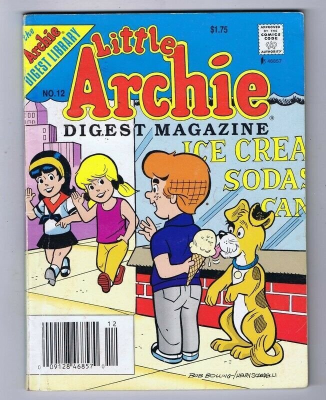 Little Archie Digest Magazine #12 ORIGINAL Vintage 1994 Archie Comics ...
