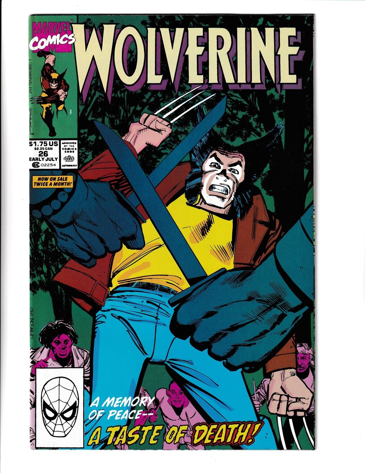 Wolverine #26 (1990) High Grade Marvel Comics | Comic Books - Copper Age, Marvel, Wolverine ...