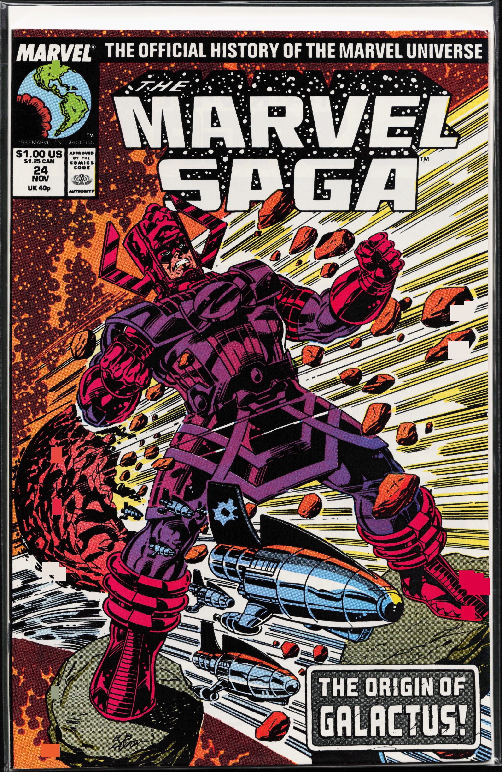 The Marvel Saga The Official History of the Marvel Universe #24 (1987 ...