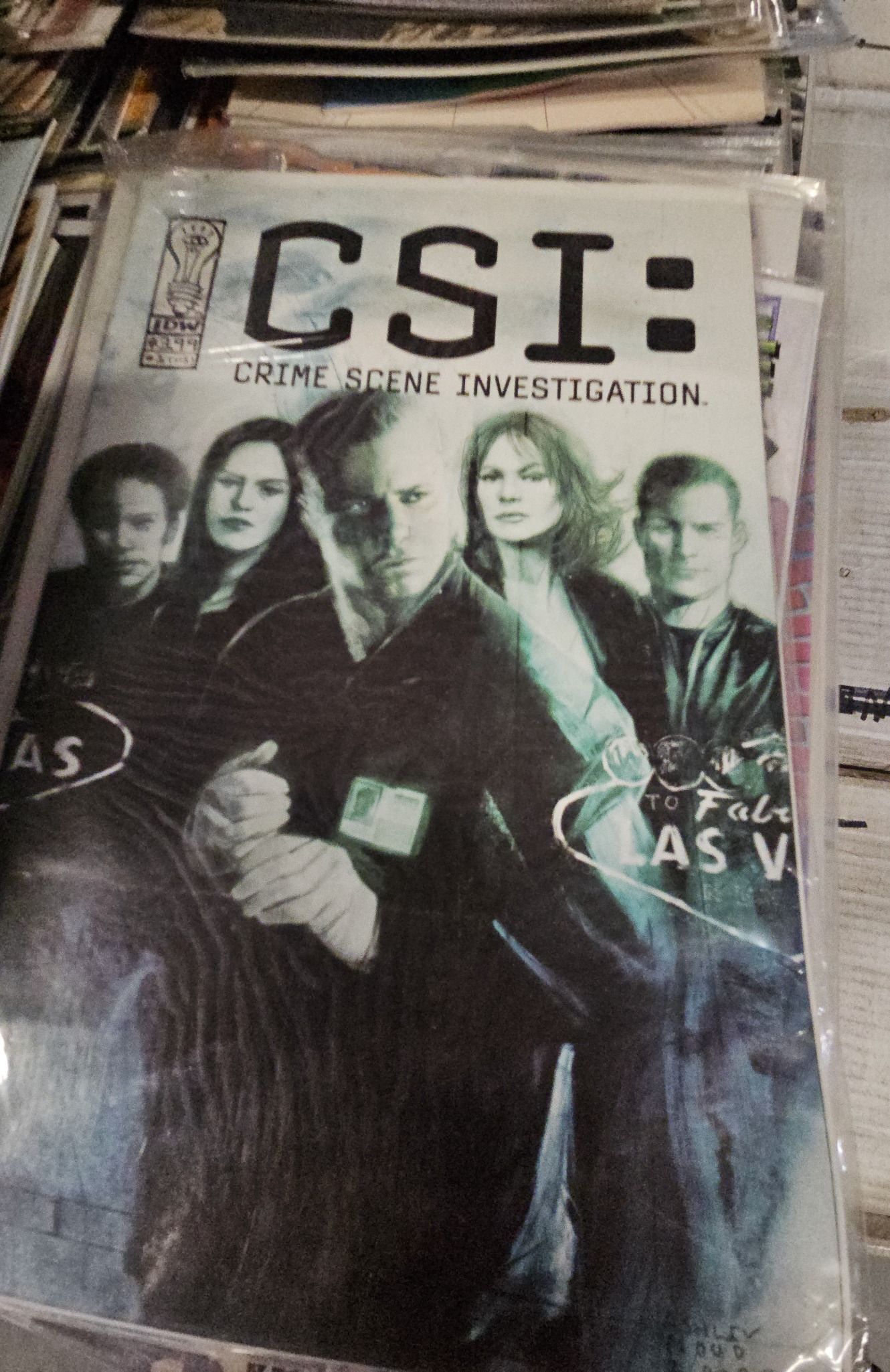 CSI: Crime Scene Investigation #1 (2003) | Graphic Novels & TPBs, IDW ...