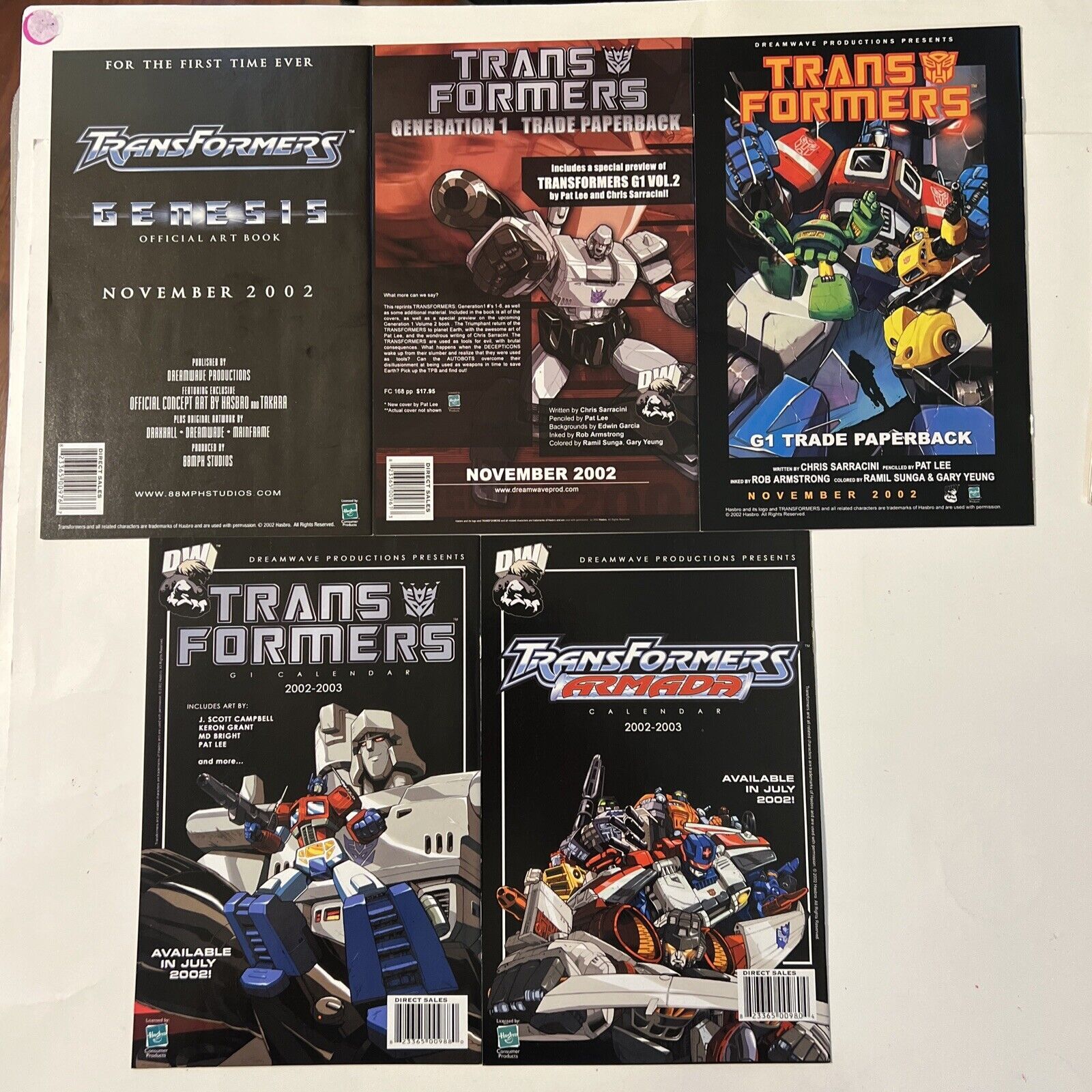 (11) Transformers Generation (Vol 1) 1-6 + Var 1 + (Vol 2) 1 2 + War ...