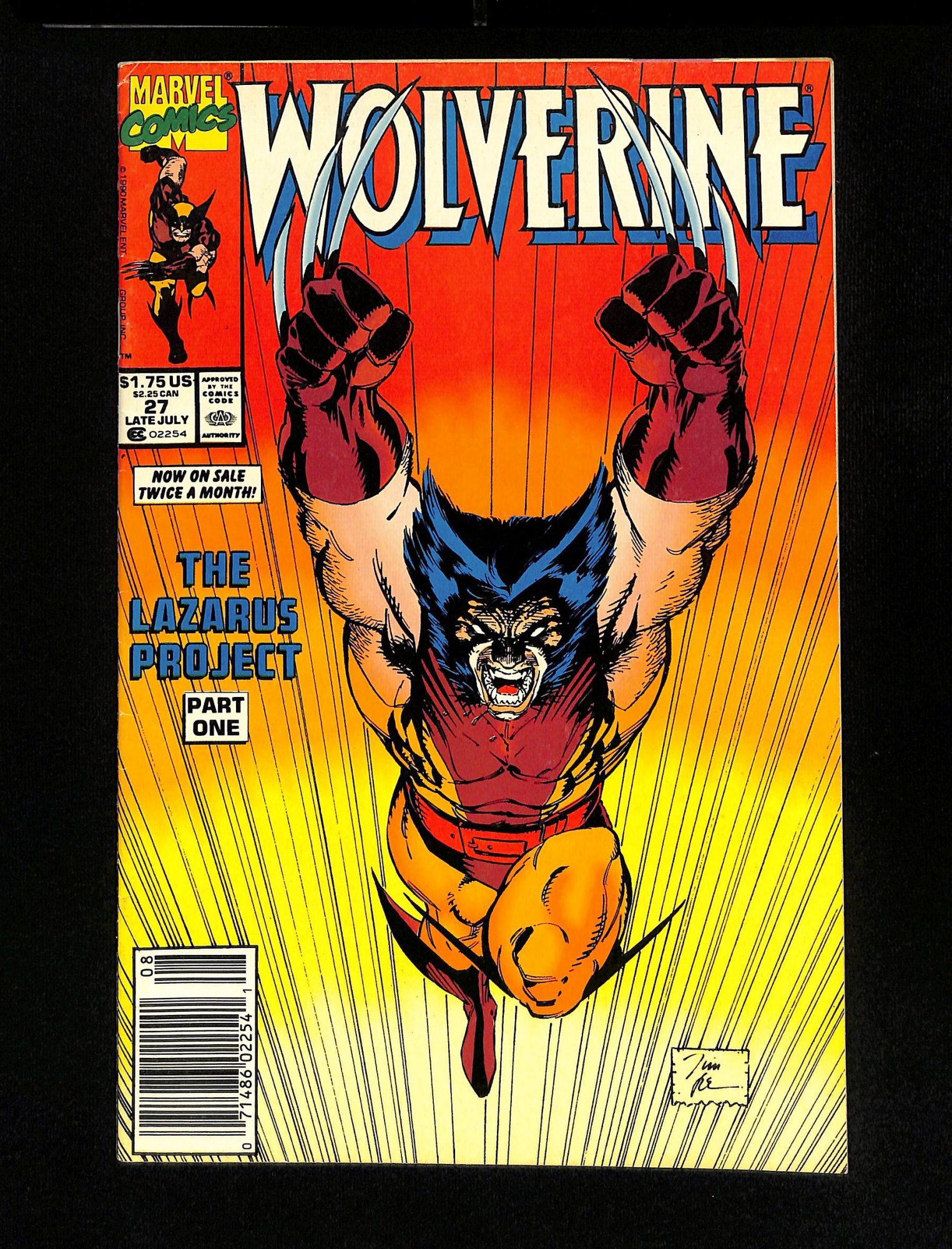 Wolverine #27 Newsstand Variant | Comic Books - Copper Age, Marvel ...