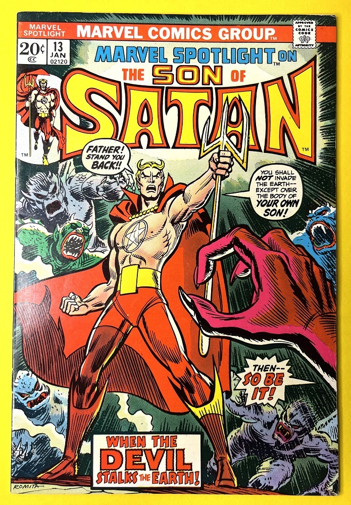 Marvel Spotlight 13 SON OF SATAN 2ND APPEARANCE SATANA (1974) | Comic ...
