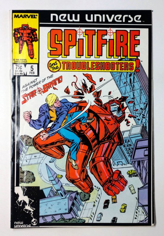 Spitfire and the Troubleshooters #5 (1987) | Comic Books - Copper Age ...