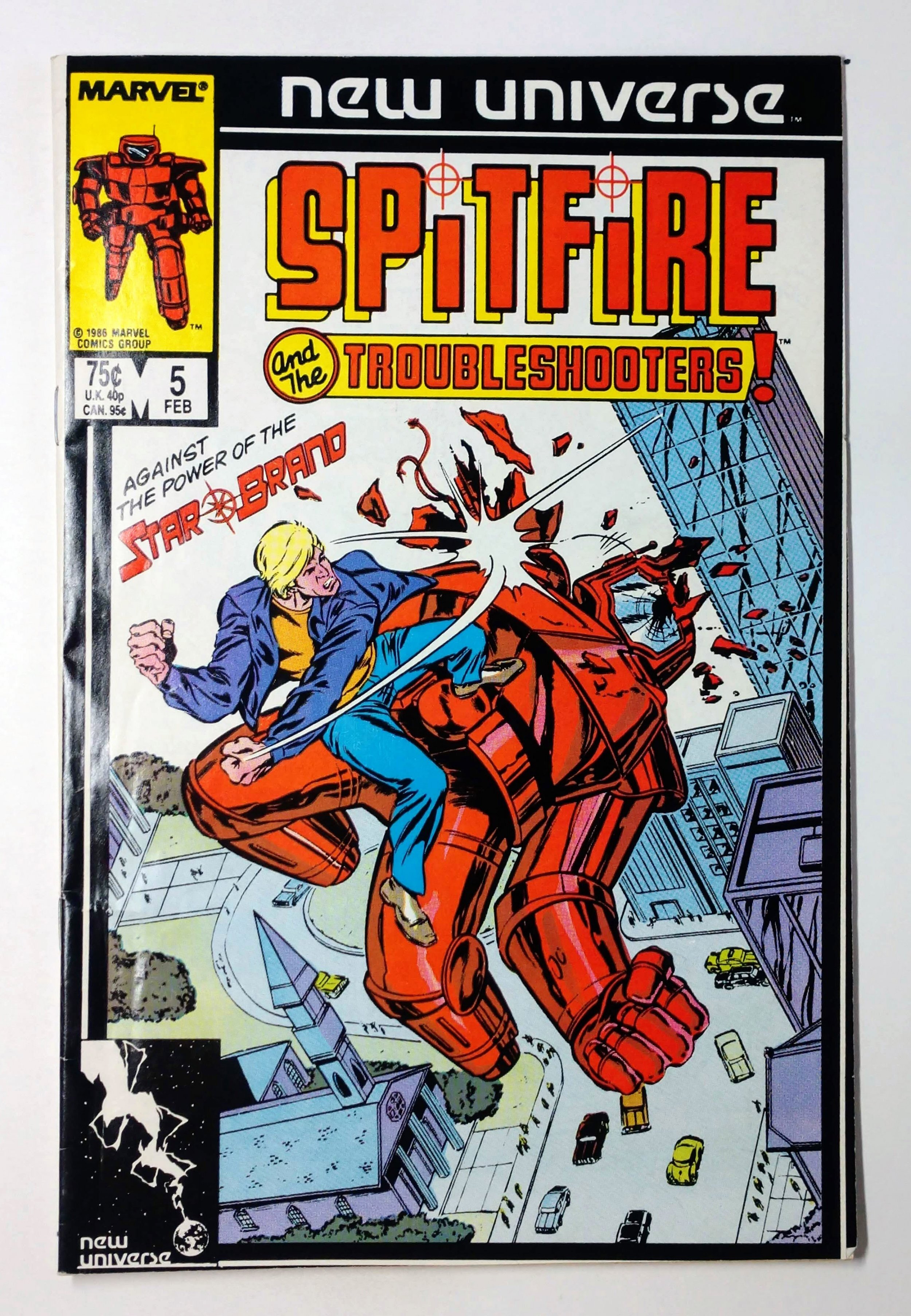 Spitfire and the Troubleshooters #5 (1987) | Comic Books - Copper Age ...