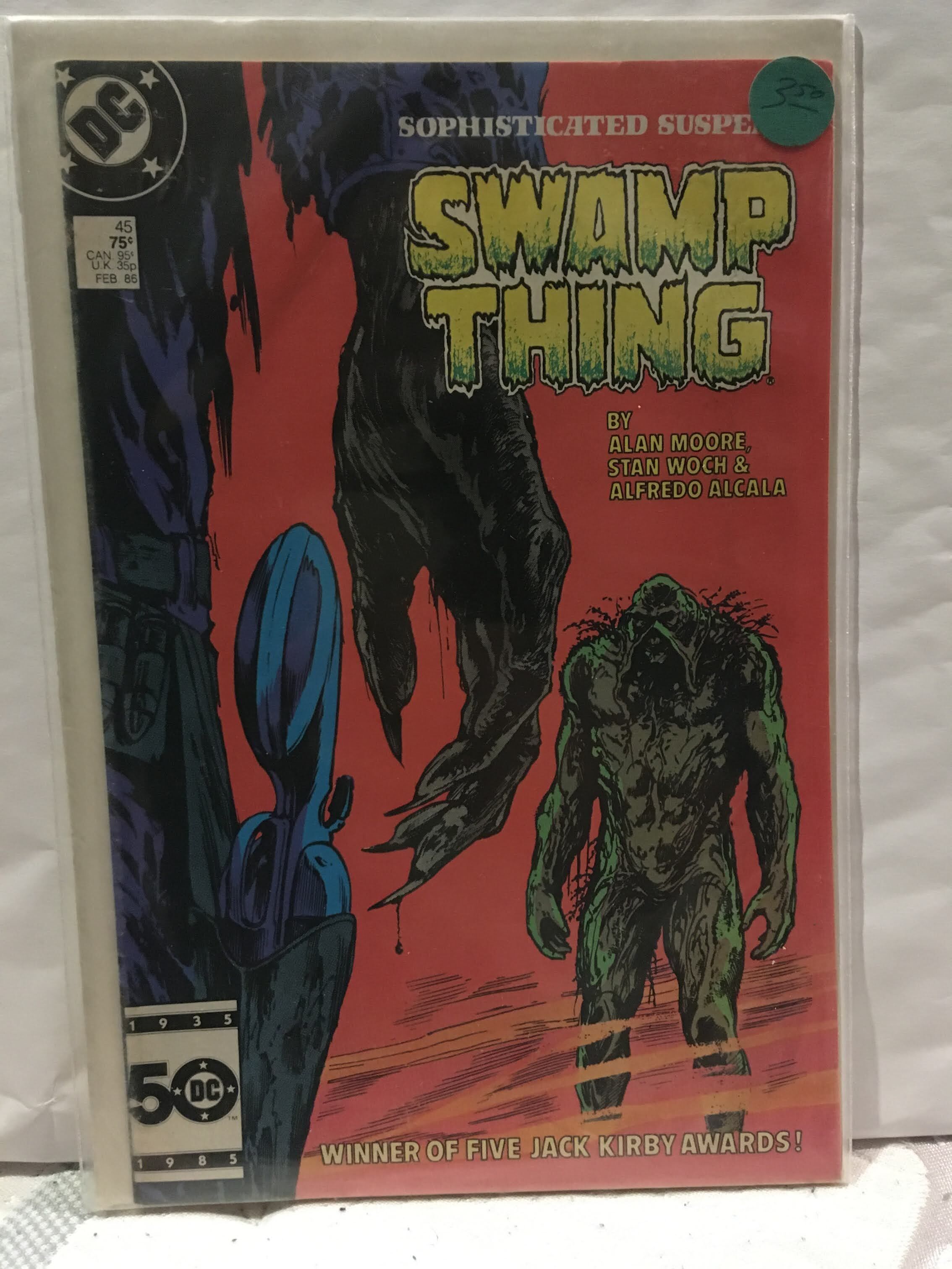 The Saga of Swamp Thing #45 Direct Edition (1986) | Comic Books ...