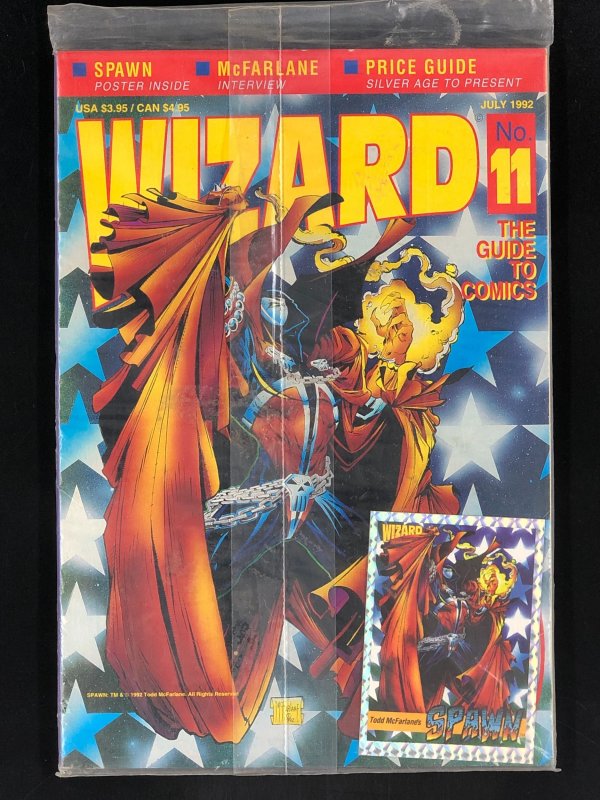 Wizard: The Comics Magazine #11 (1992) Spawn Cover | Comic Books ...