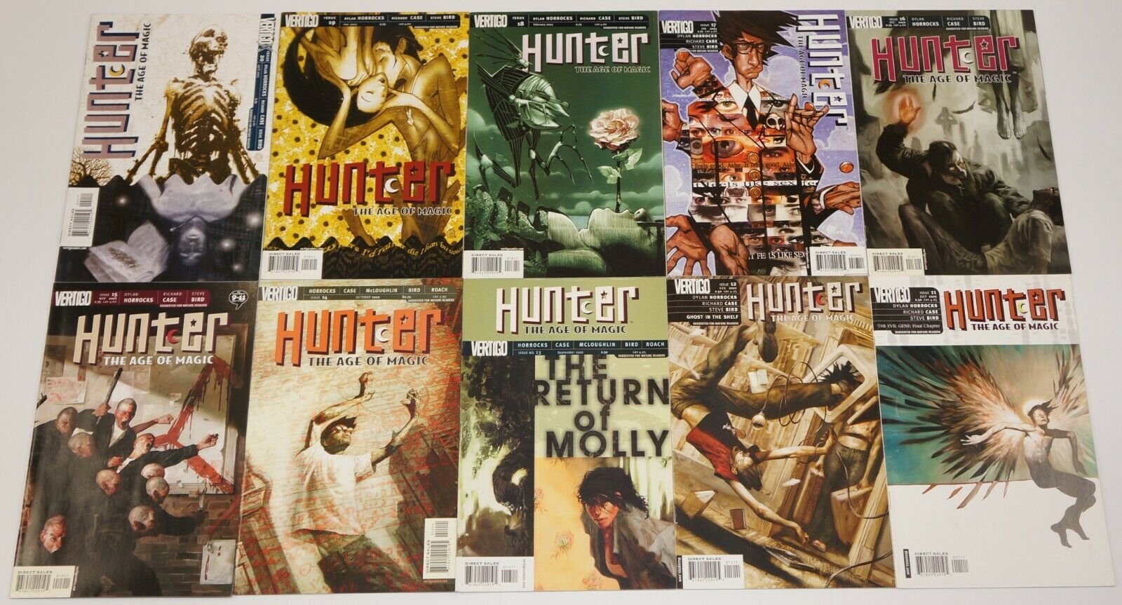Hunter: the Age of Magic #1-25 VF/NM complete series - tim hunter books ...