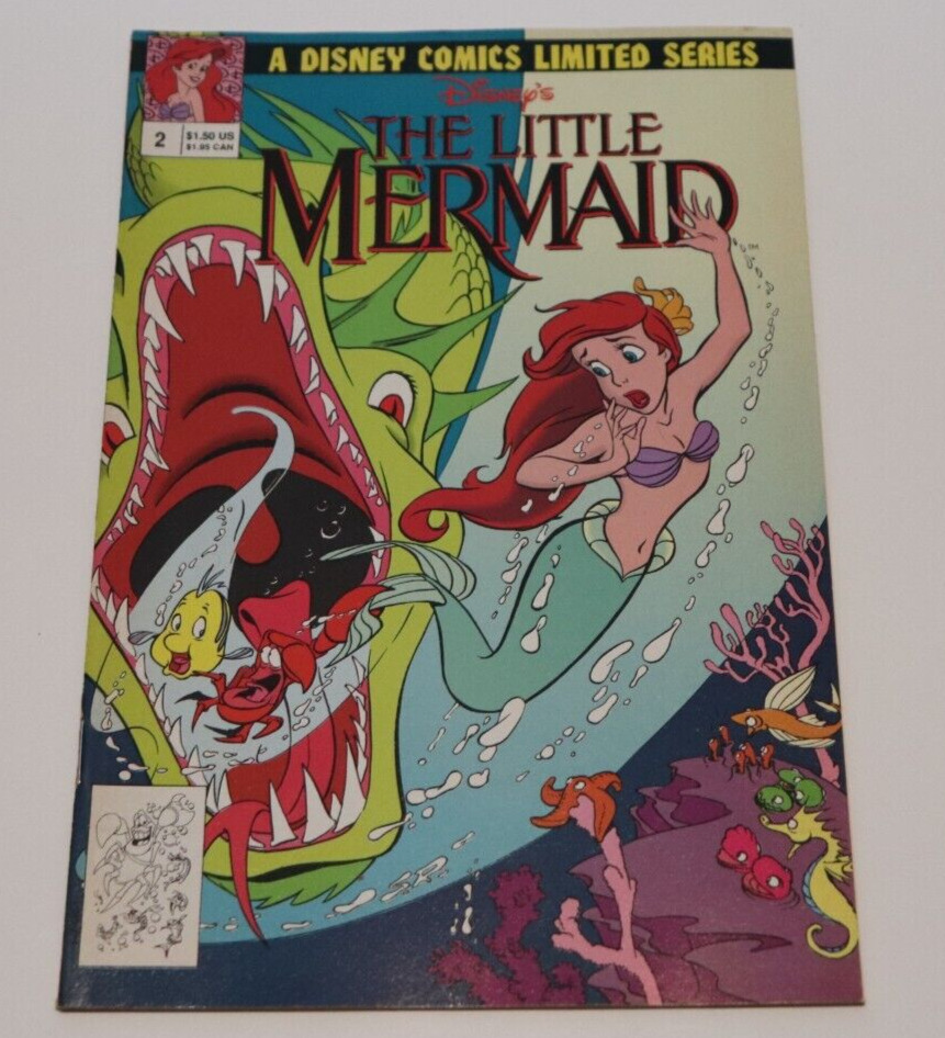 Walt Disney's The Little Mermaid #2 Disney Comivs Limited Series ...