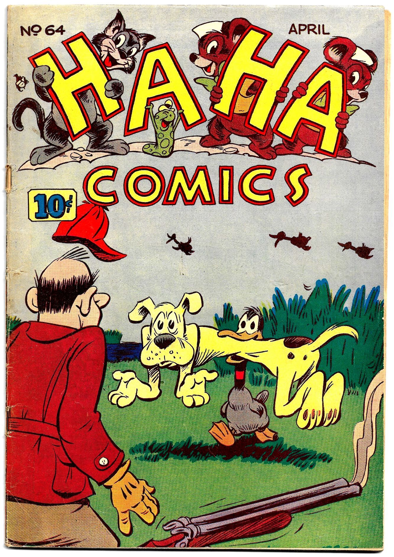 HA HA COMICS #64 (April 1949) 6.0 FN Dan Gordon! Jack Bradbury! Jim ...