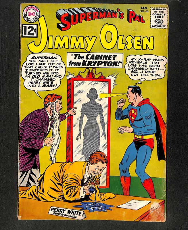 Superman's Pal, Jimmy Olsen #66 | Comic Books - Silver Age, DC Comics ...
