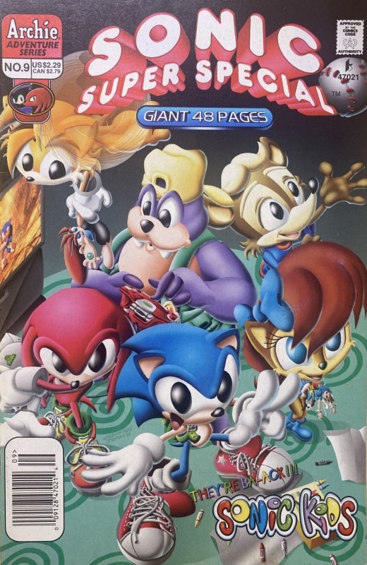 Sonic the Hedgehog #Super Special 9 (Newsstand) FN ; Archie | Sonic ...