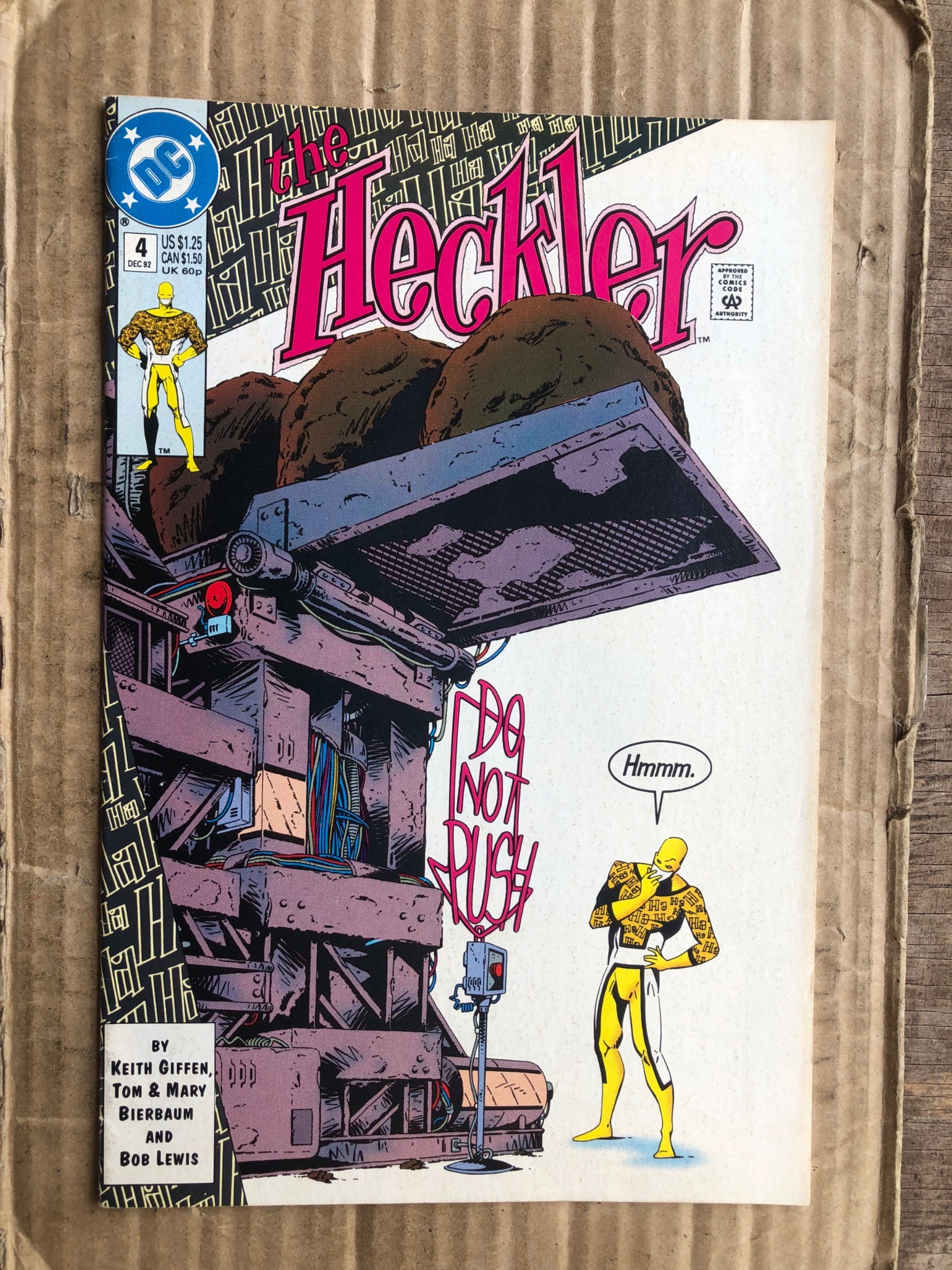The Heckler #4 (1992) | Comic Books - Modern Age, DC Comics, Superhero ...