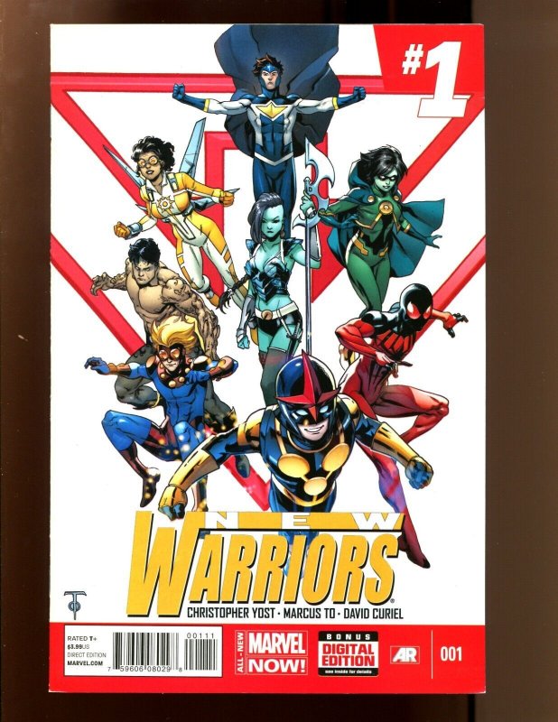 New Warriors #1 - Cover by Marcus to (9.0 OB) 2014 | Comic Books - Modern Age, Marvel, New ...