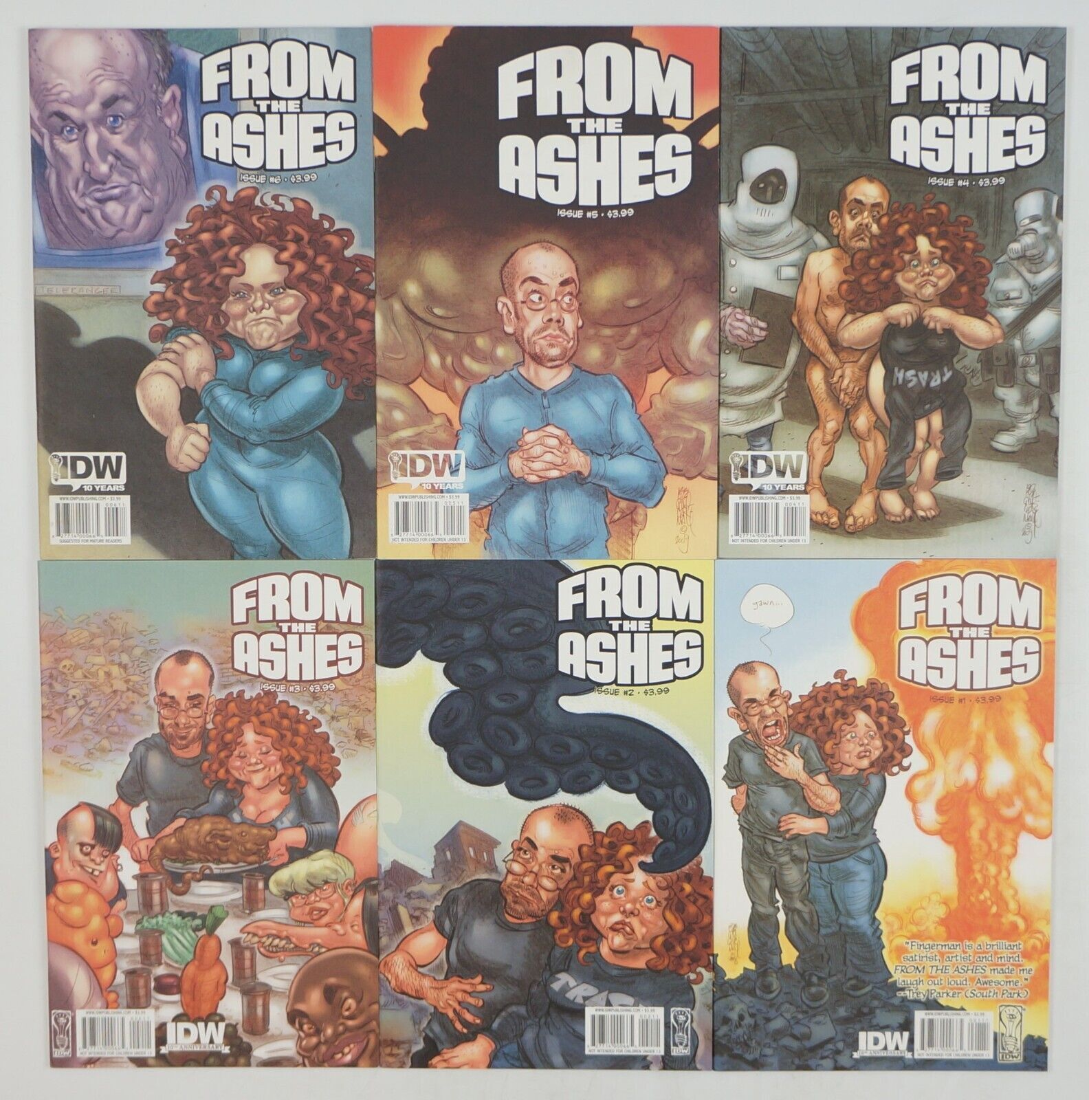 From the Ashes #1-6 VF/NM complete series - Bob Fingerman - post apocalyptic set | Comic Books ...