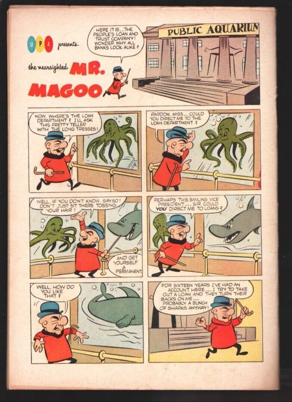 Nearsighted Mr. Magoo and Gerald McBoing Boing-Four Color Comics #602 ...
