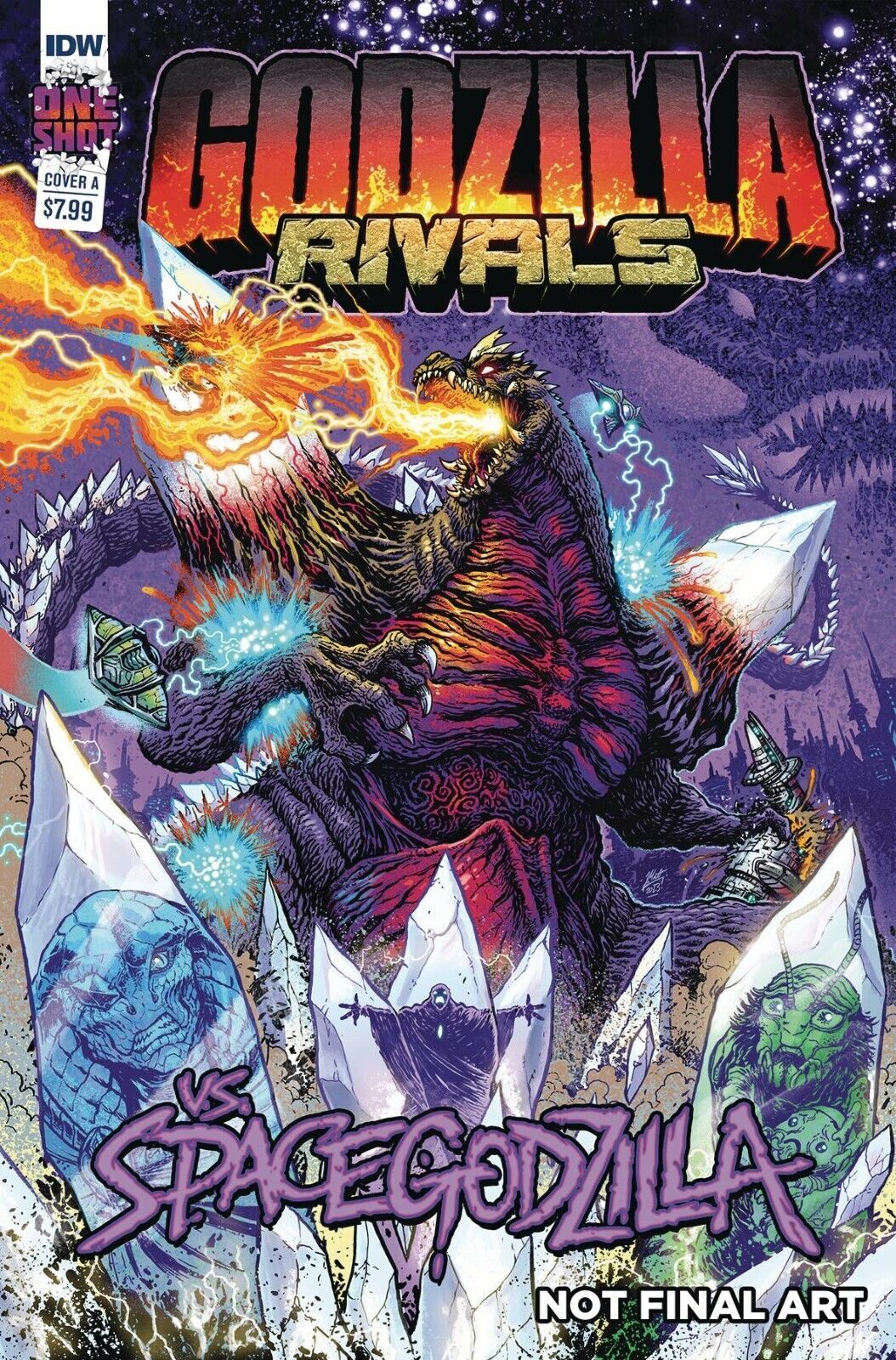 Godzilla Rivals vs Spacegodzilla #1 Comic Book 2023 - IDW | Comic Books ...