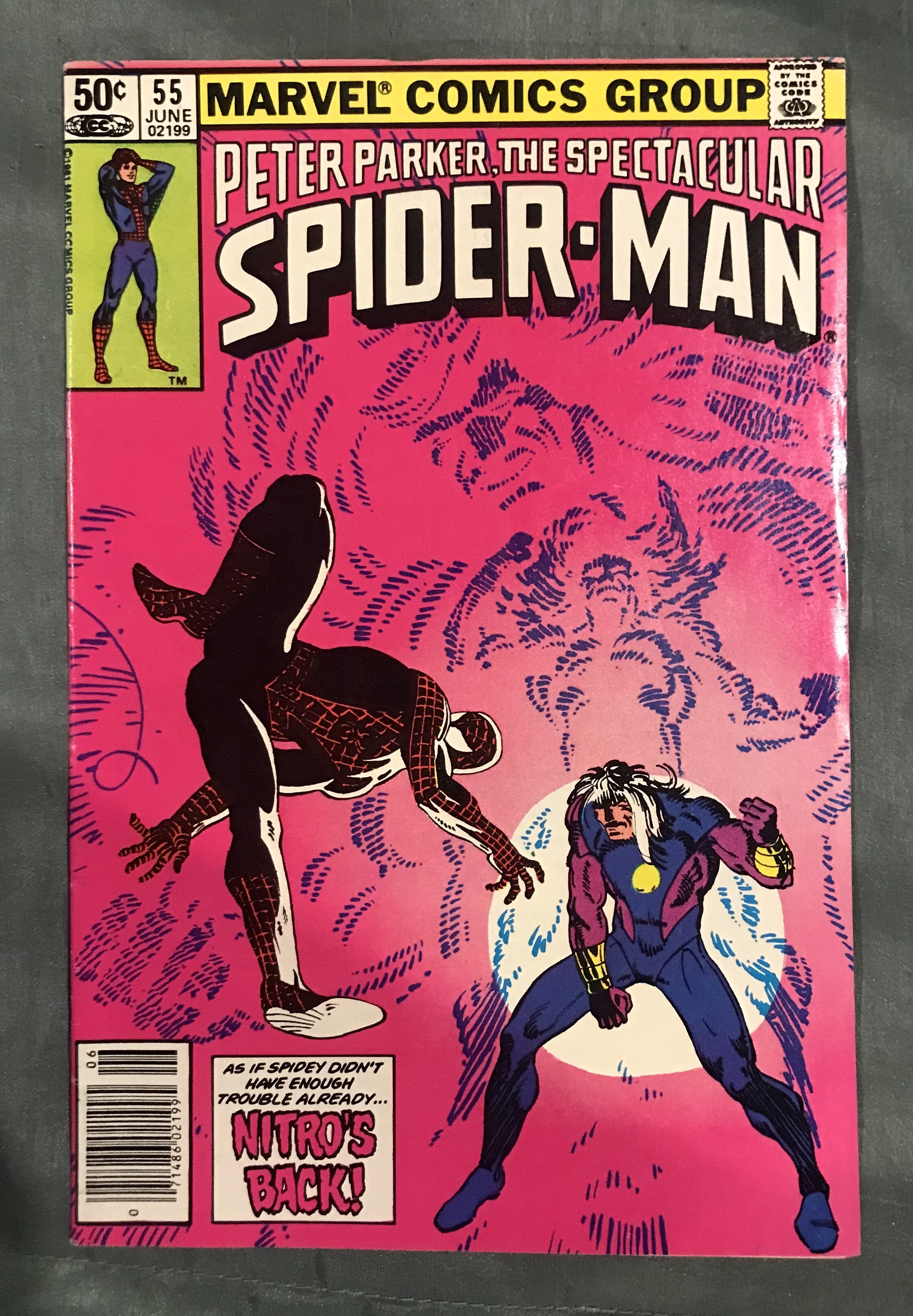 The Spectacular Spider-Man #55 Newsstand Edition (1981) | Comic Books ...