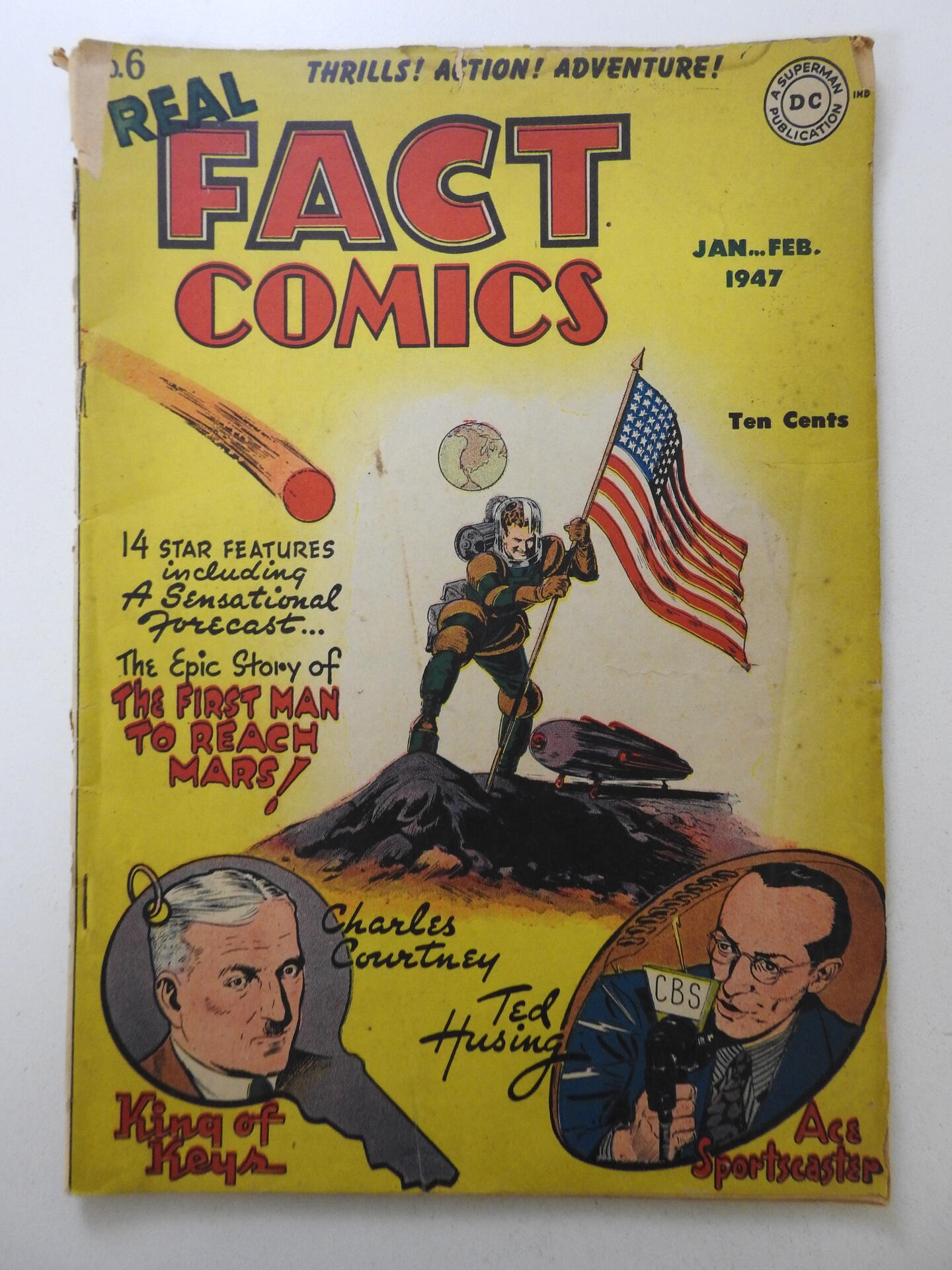 Real Fact Comics #6 (1947) Solid GVG Condition! | Comic Books - Golden ...