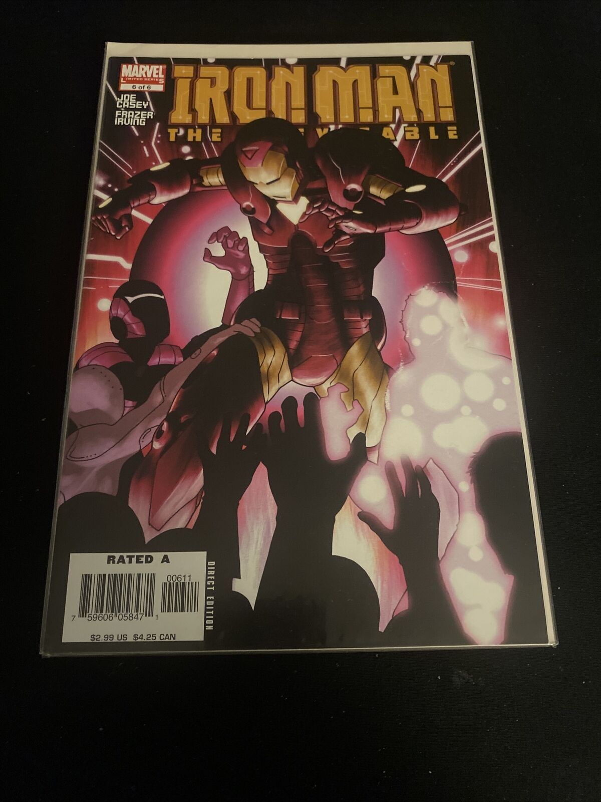 MARVEL COMICS IRON MAN: THE INEVITABLE Complete set #1 2 3 4 5 6 Casey ...