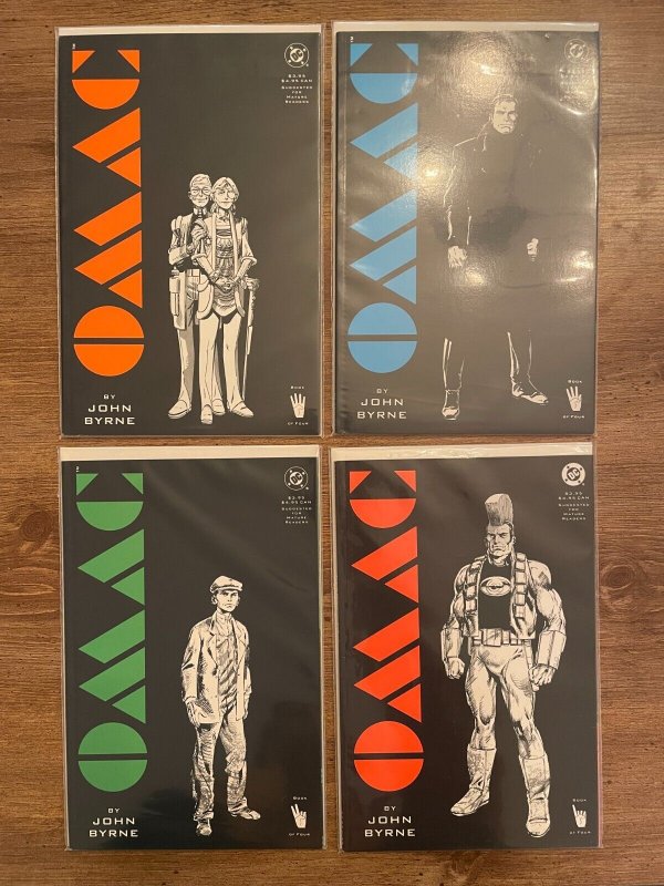 OMAC Complete DC Comics LTD Series # 1 2 3 4 NM John Byrne Series CM21 ...