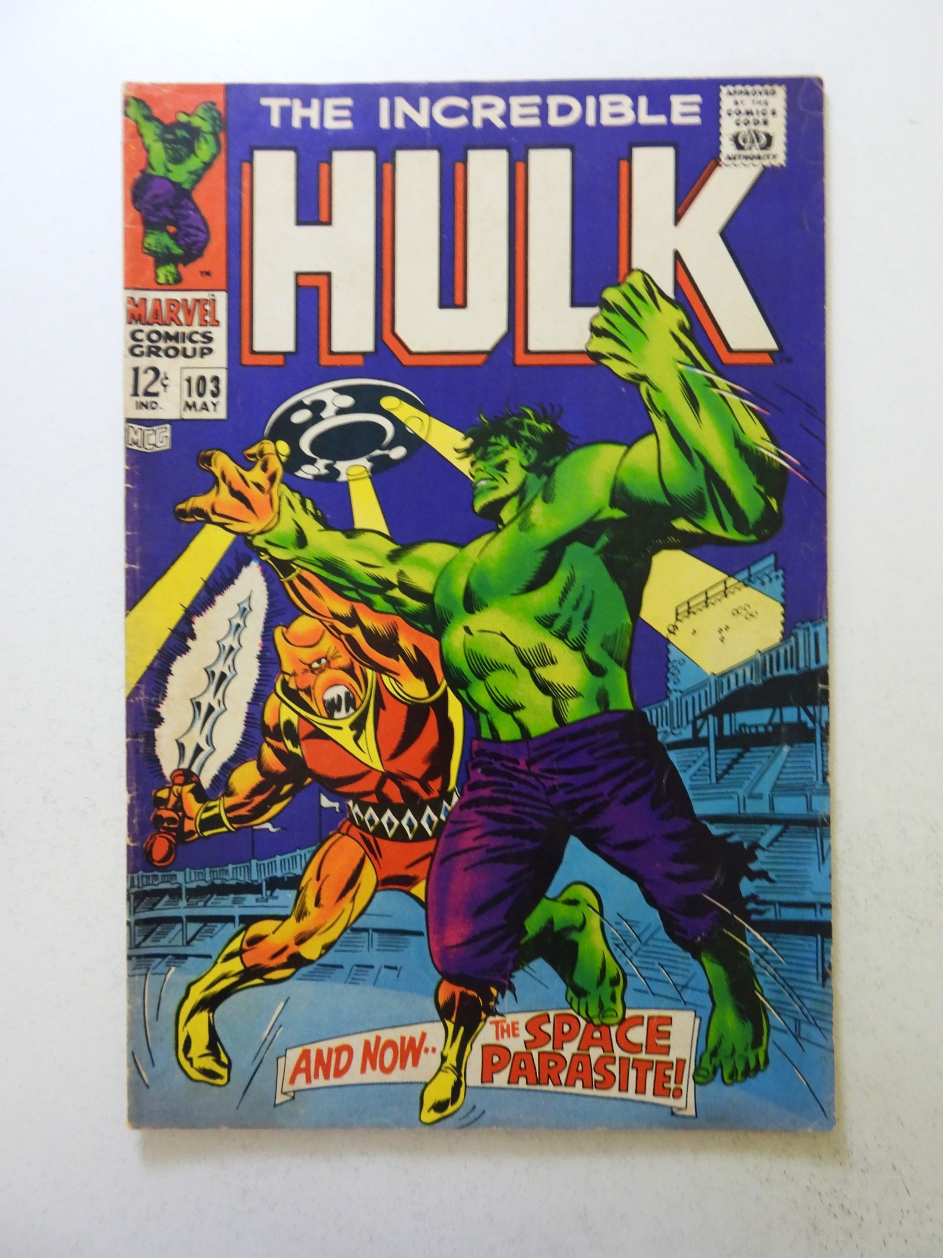 The Incredible Hulk #103 (1968) VG/FN condition | Comic Books - Silver ...