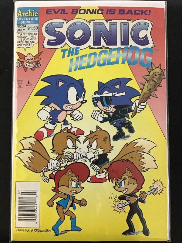 Sonic the Hedgehog #24 (1995) | Comic Books - Modern Age, Archie Comics ...
