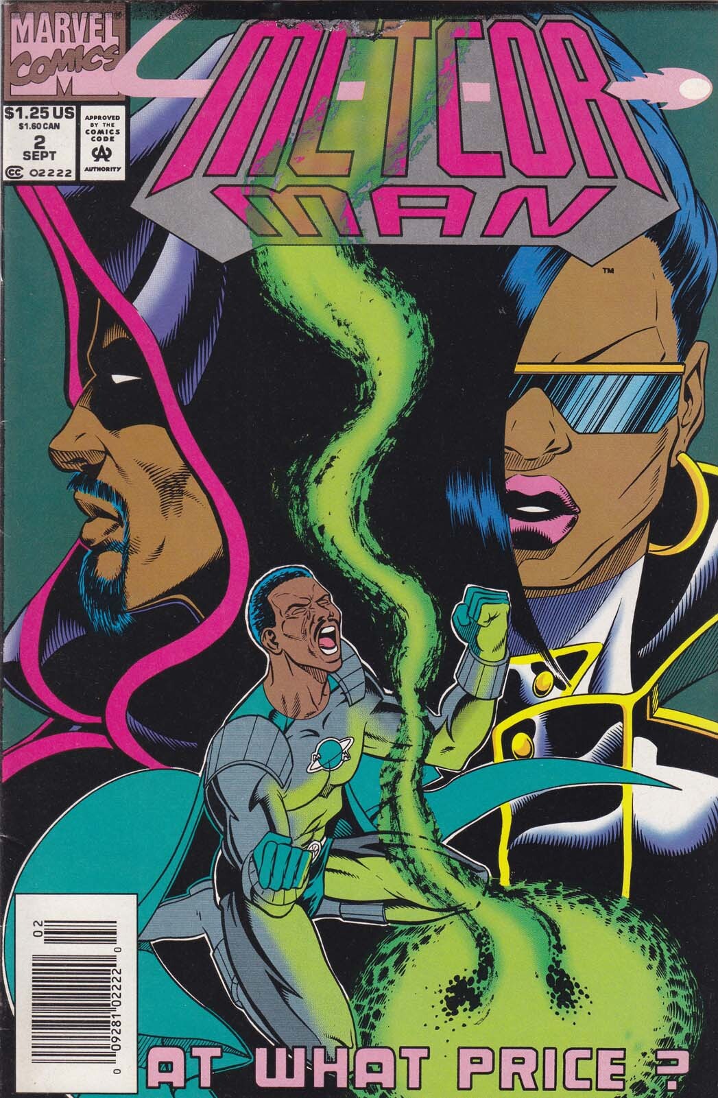Meteor Man #2 (Newsstand) VG ; Marvel | low grade comic | Comic Books ...