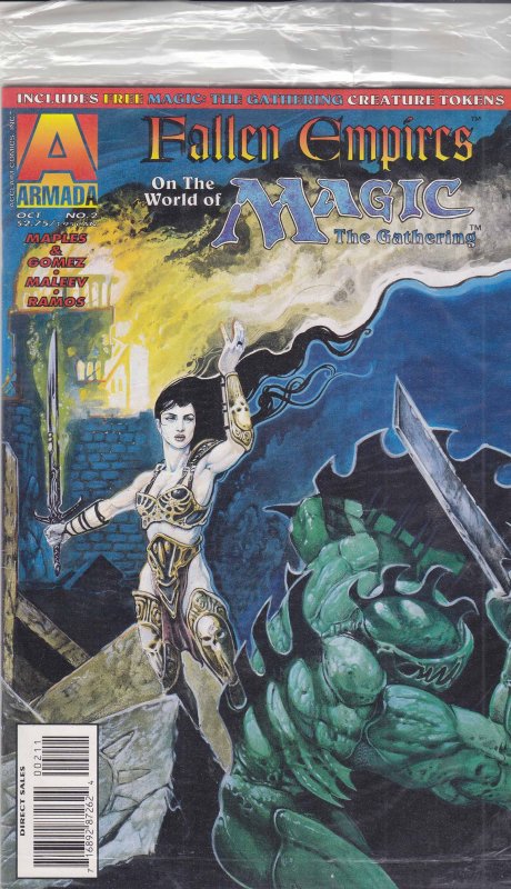 Fallen Empires on the World of Magic: The Gathering #2 (in bag) VF/NM ...