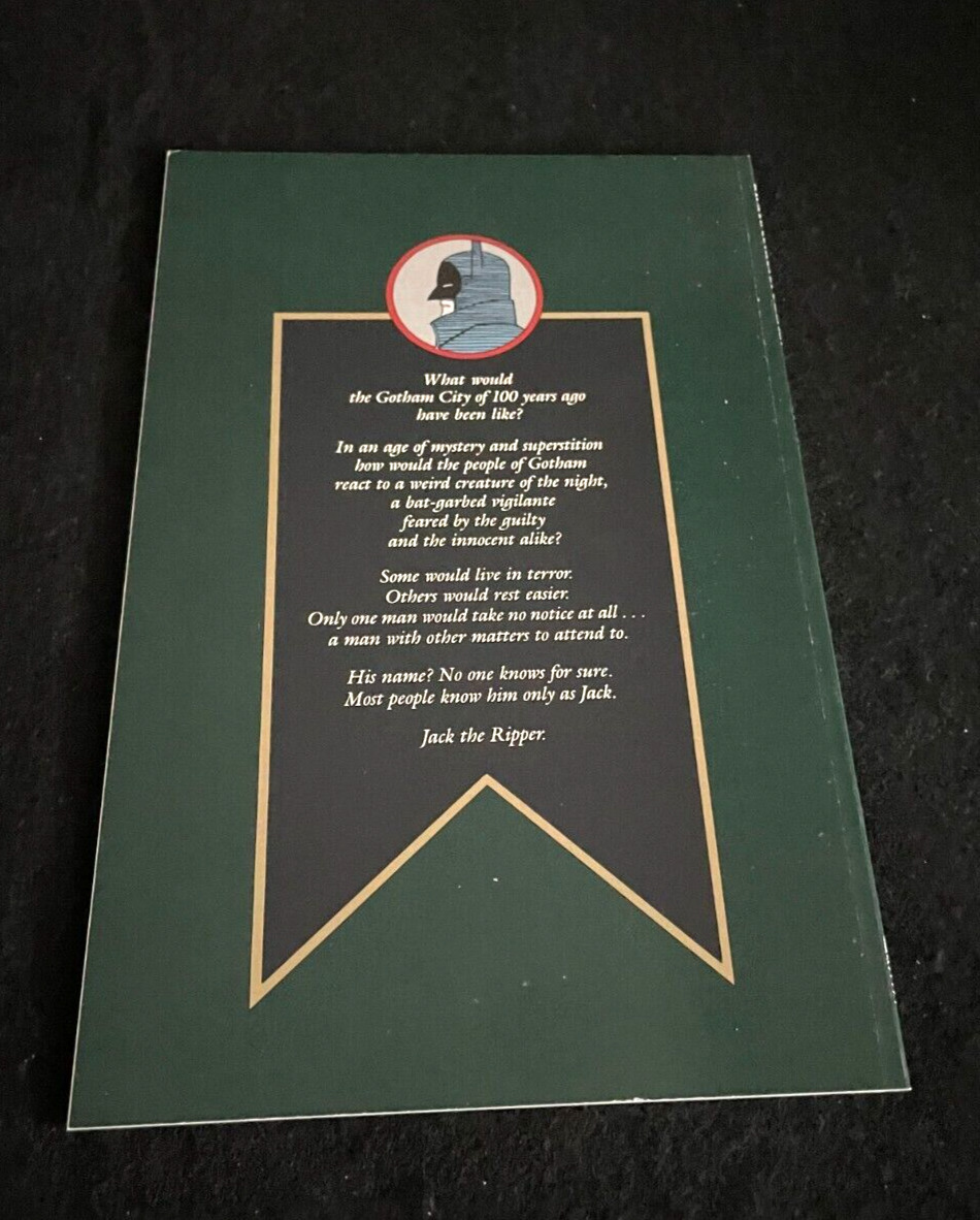Batman Gotham by Gaslight Graphic Novel TPB 1st Print 1989 - HIGH GRADE ...