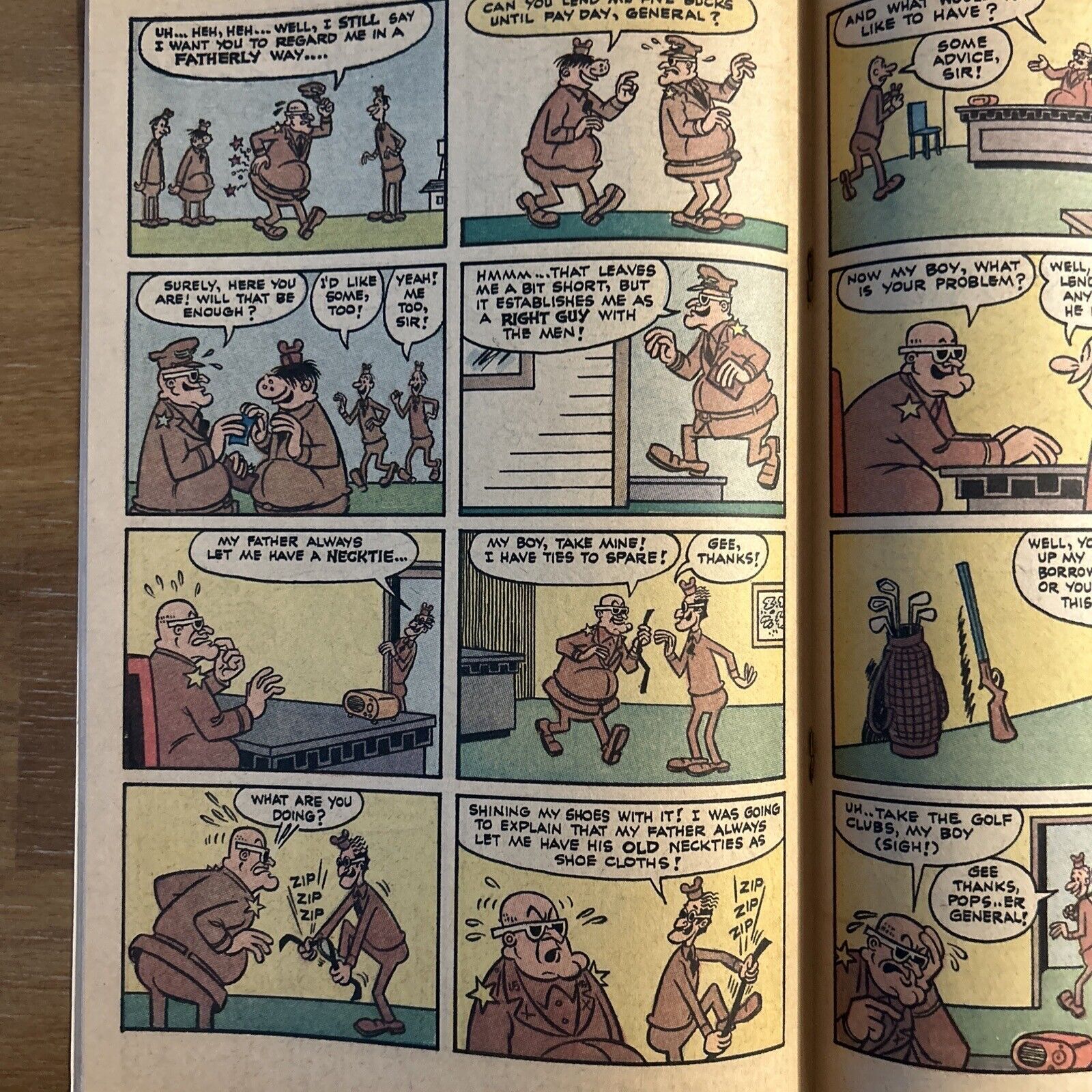 SAD SACK LAUGH SPECIAL #64 Harvey Comics 1972 funny war cartoons GEORGE ...