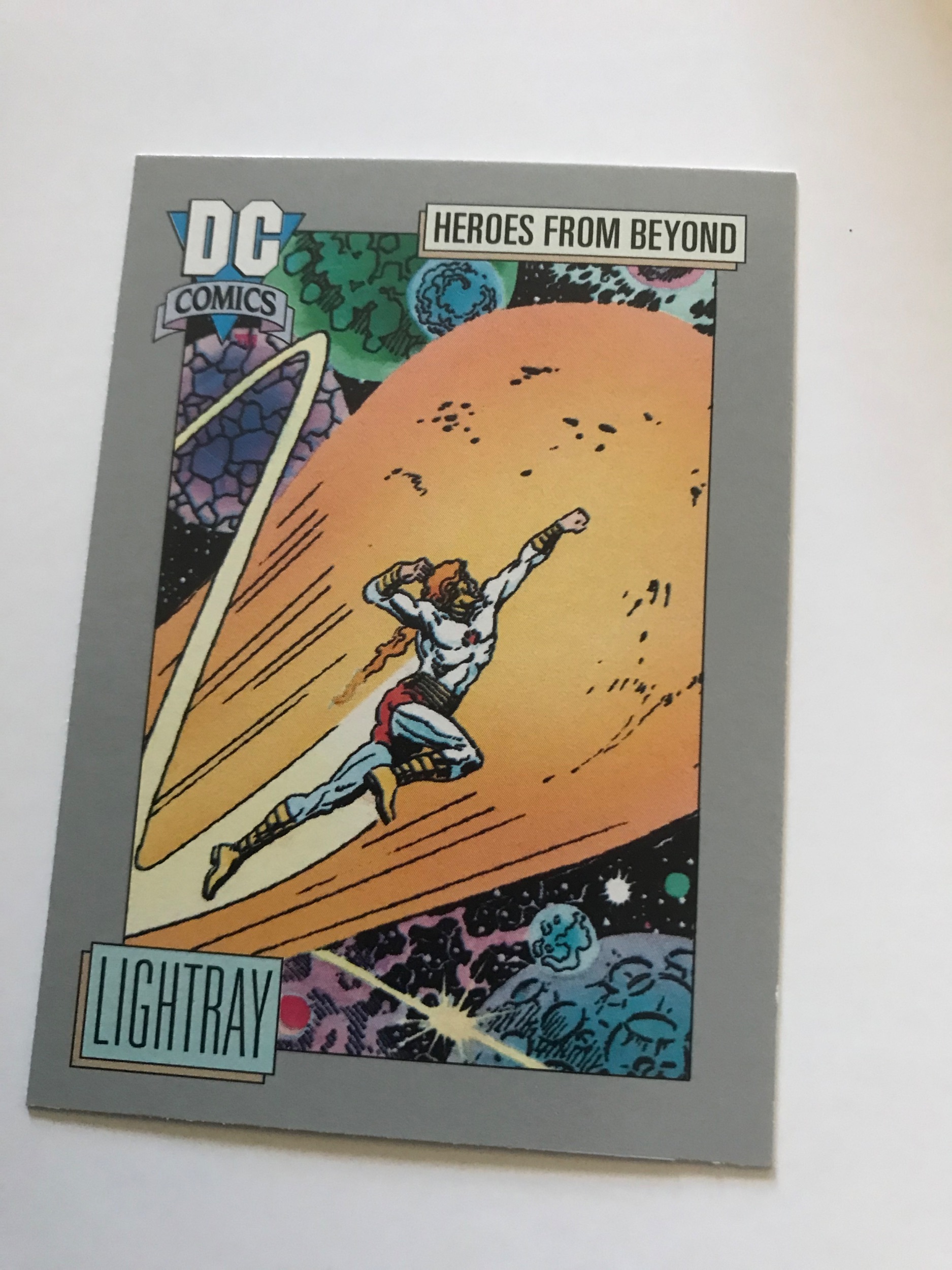 LIGHTRAY #119 card : 1992 DC Universe Series 1, NM/M, Impel | Comic ...