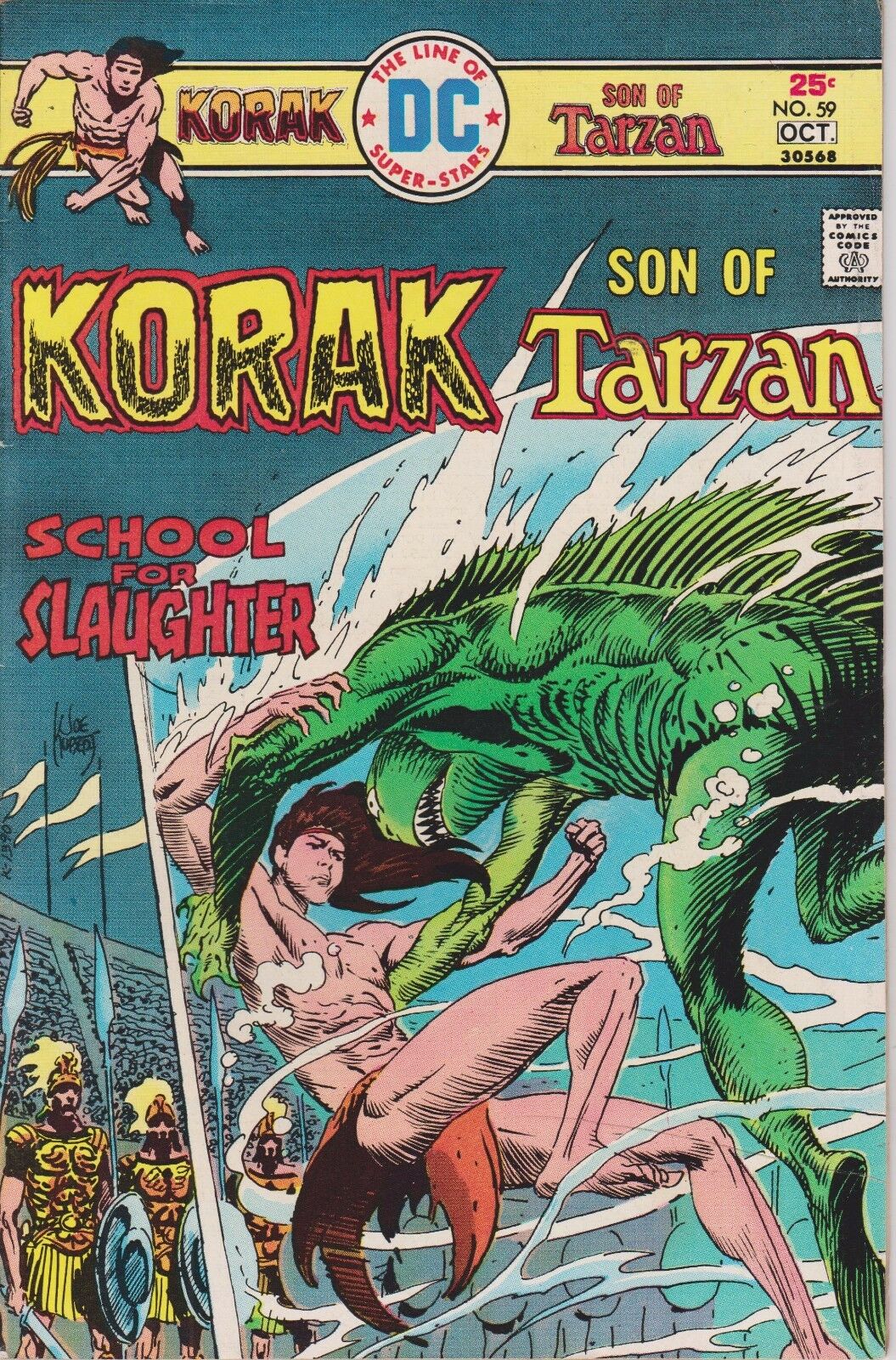 DC Comics! Korak Son of Tarzan! Issue 59! | Comic Books - Bronze Age ...